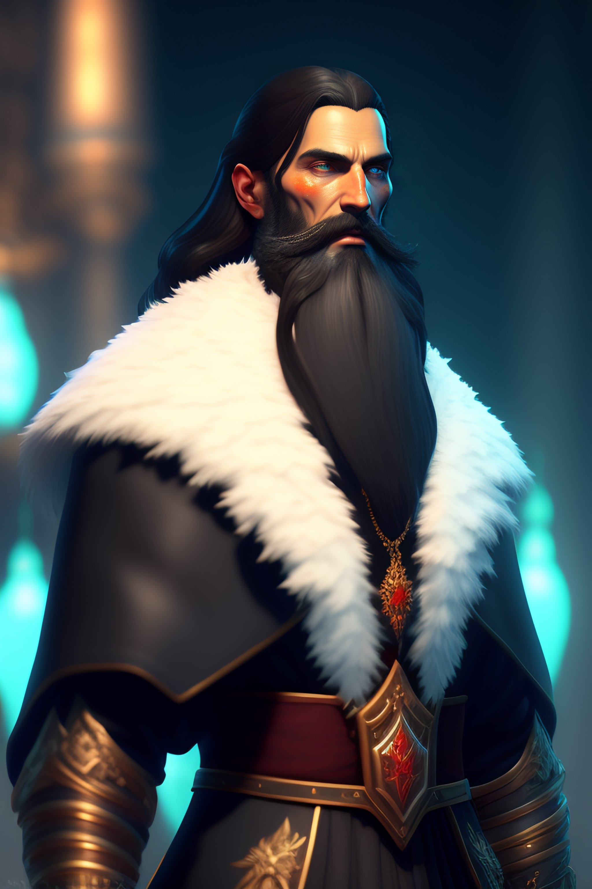 Lexica - Evil Rasputin with a bag of white powder, necromancer, evil ...