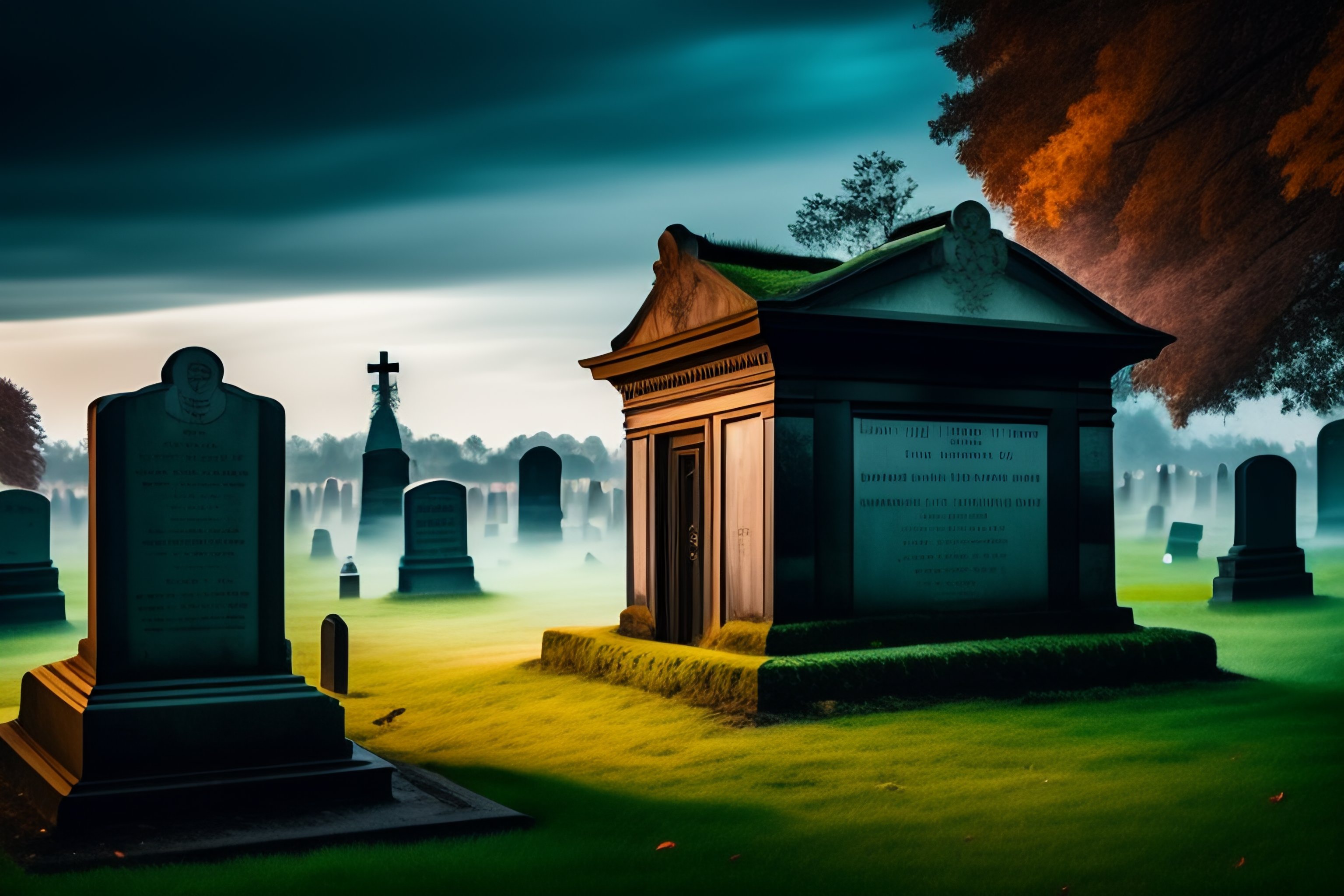 Lexica - Haunted cemetery