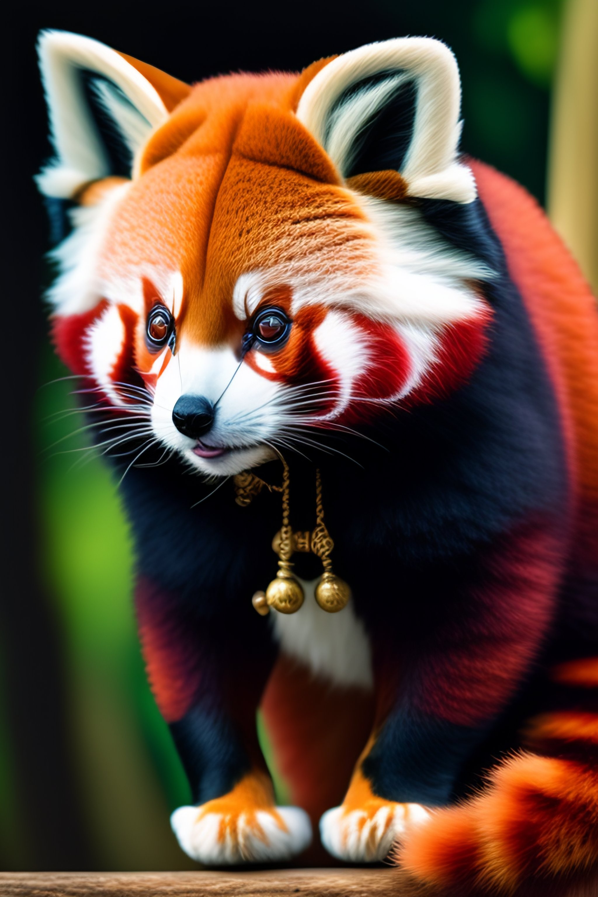 Lexica - Dangerous red panda cat, bosozoku