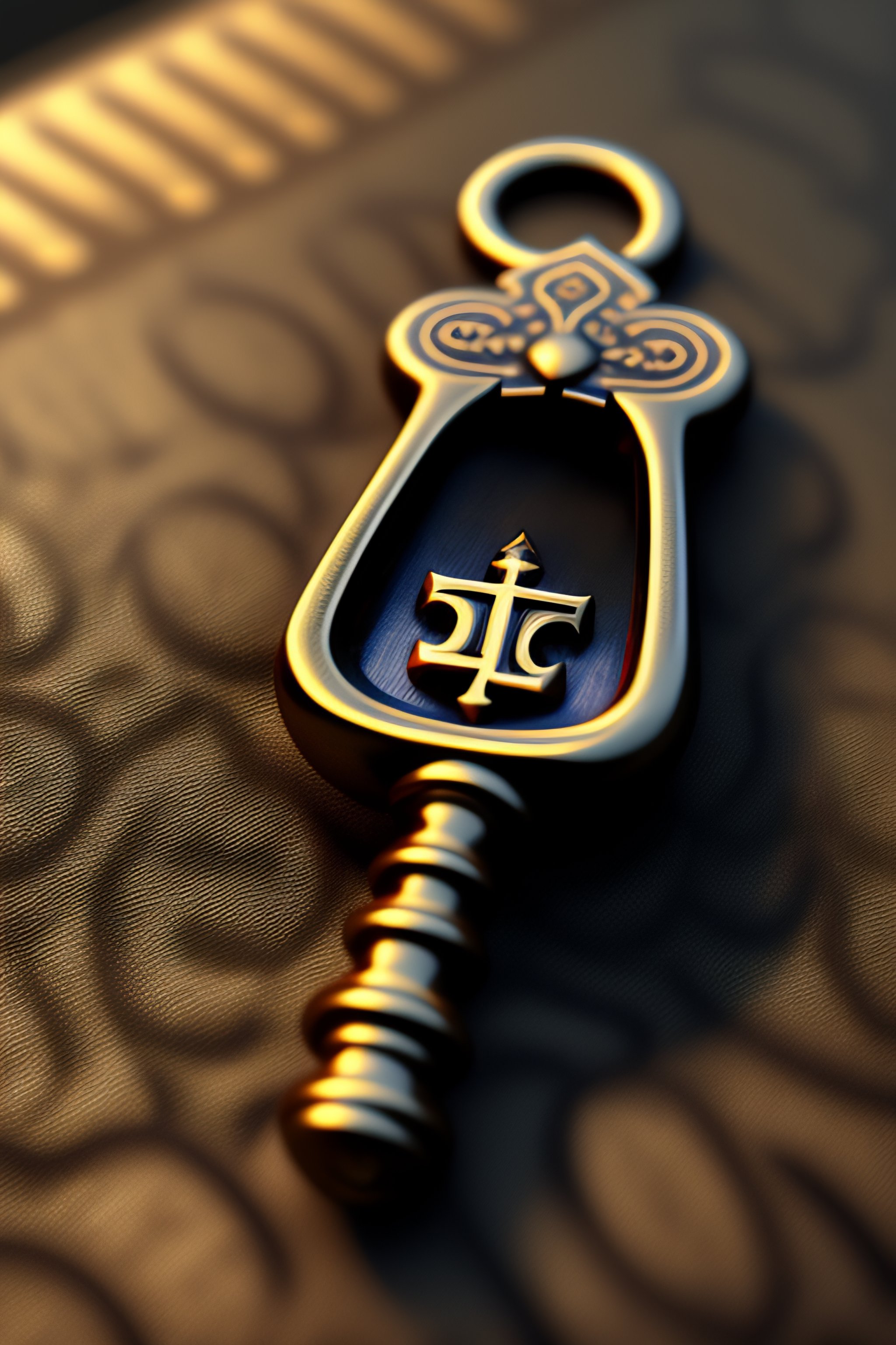 Lexica - High res skeleton key