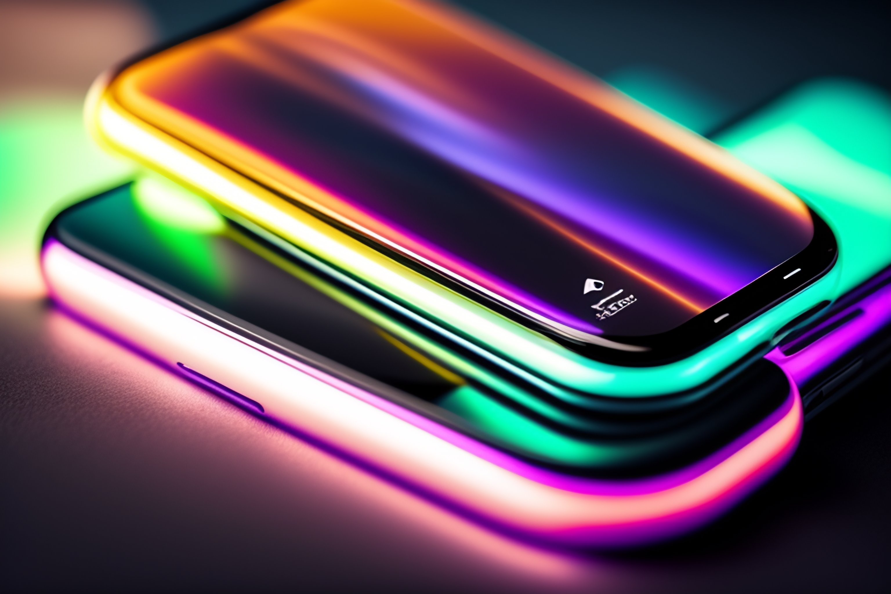 Lexica - New in text as background, mobile phone with android ...