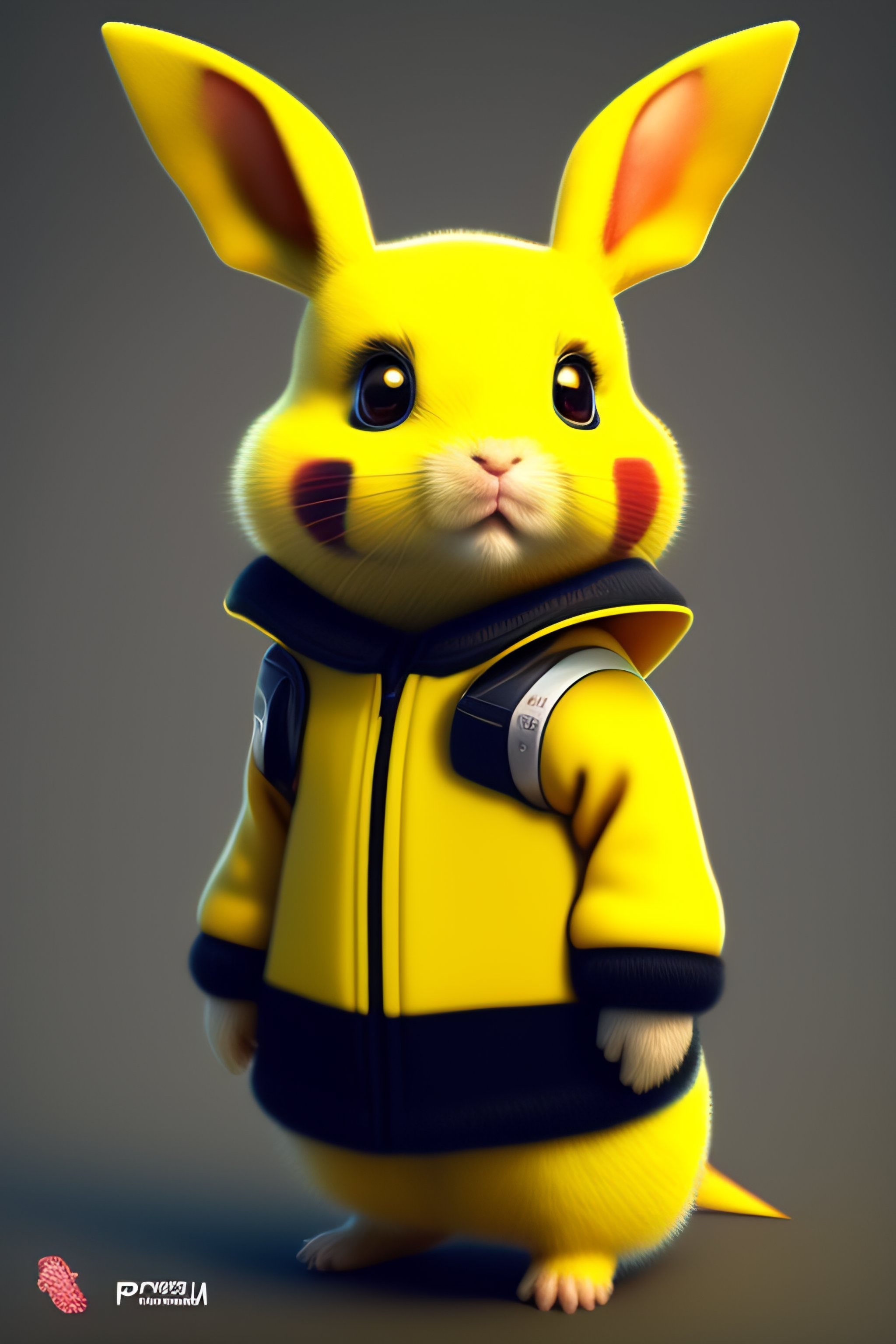 Lexica - Picachu com roupa moderna