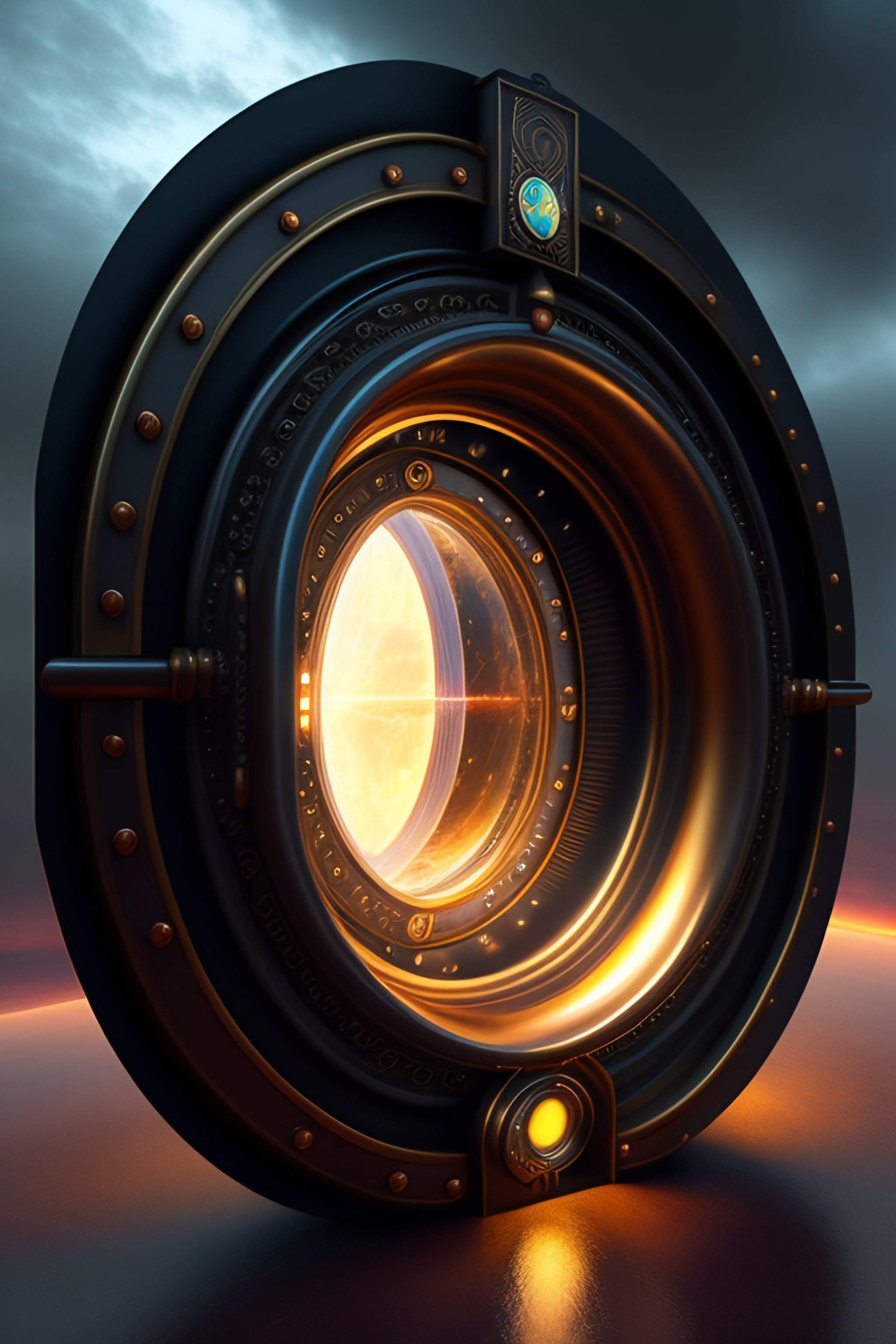 Lexica - A steampunk intergalactic portal