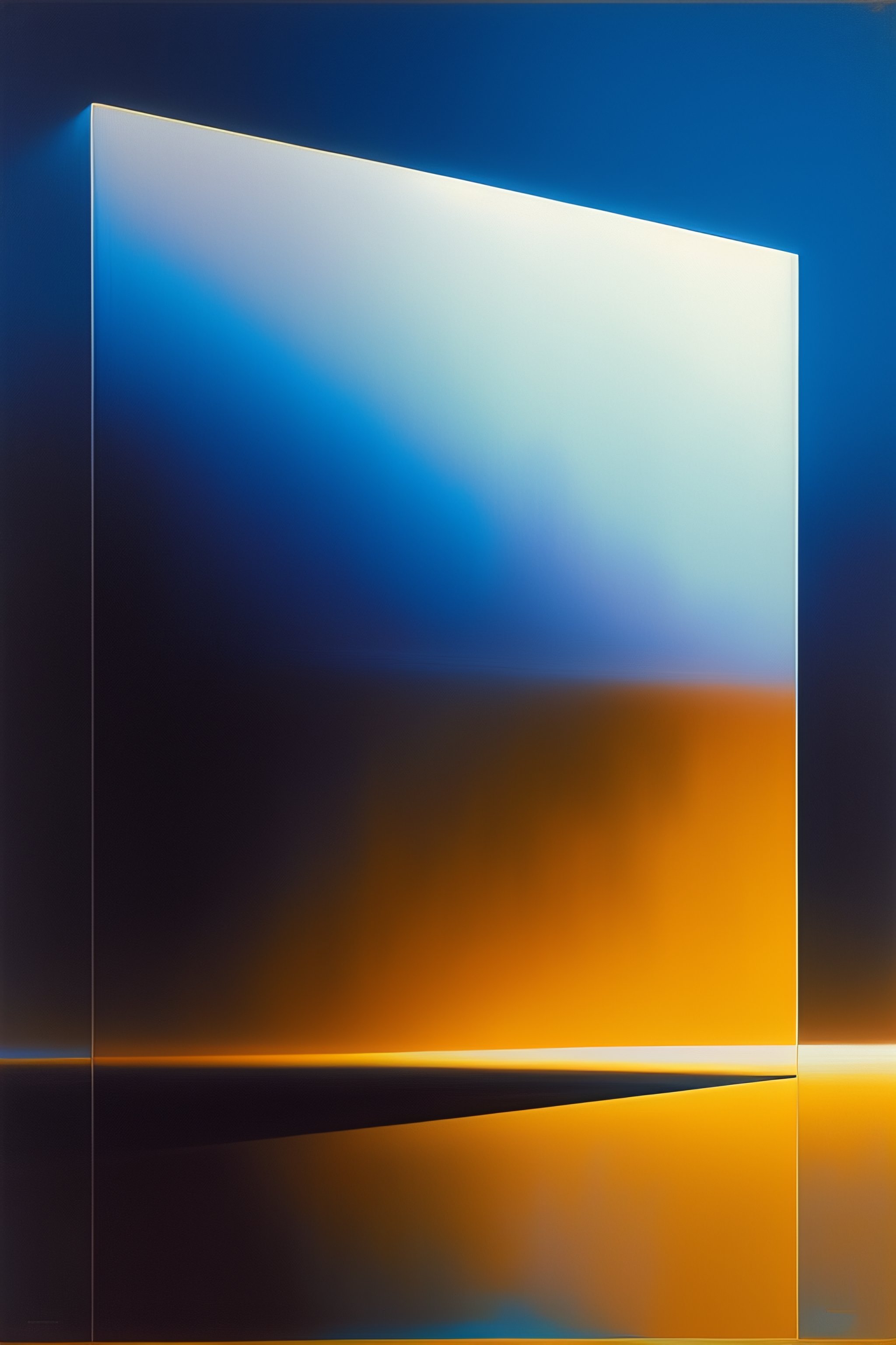 Lexica - A very complex gigantic reflective glowing tesseract rectangle ...