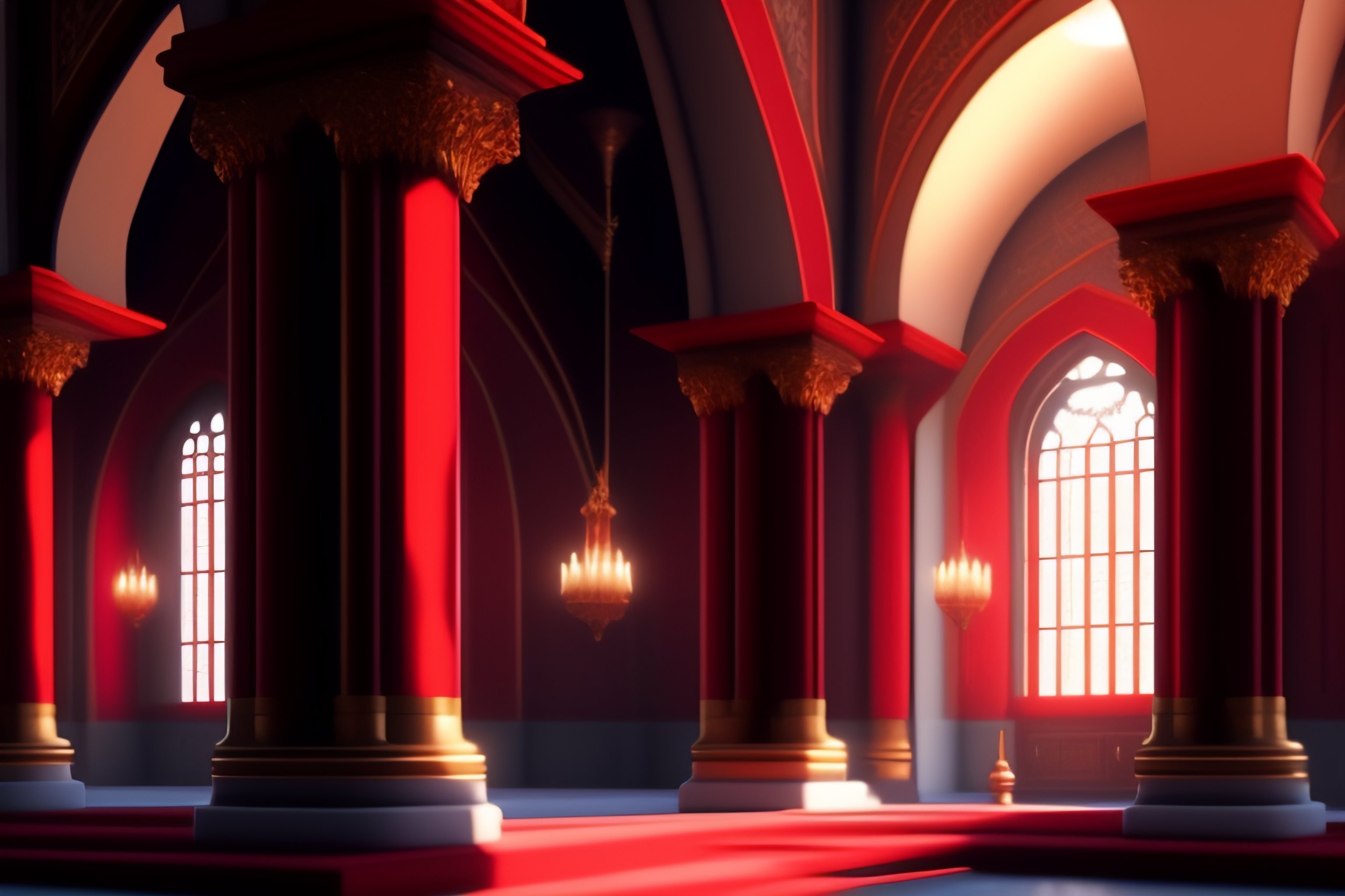 Lexica - Interior, castle, objects, columns, islam, architecture ...