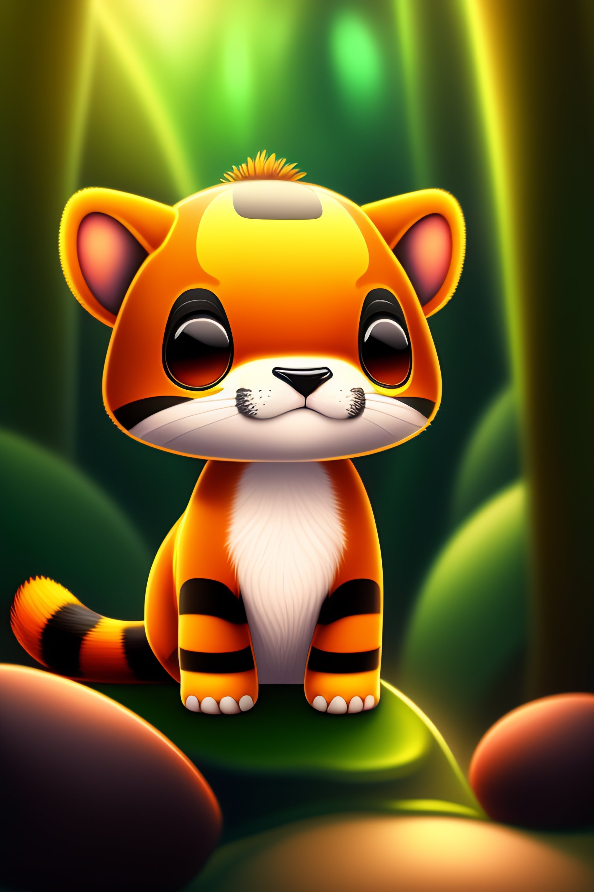 Lexica - Chibi style jungle animal