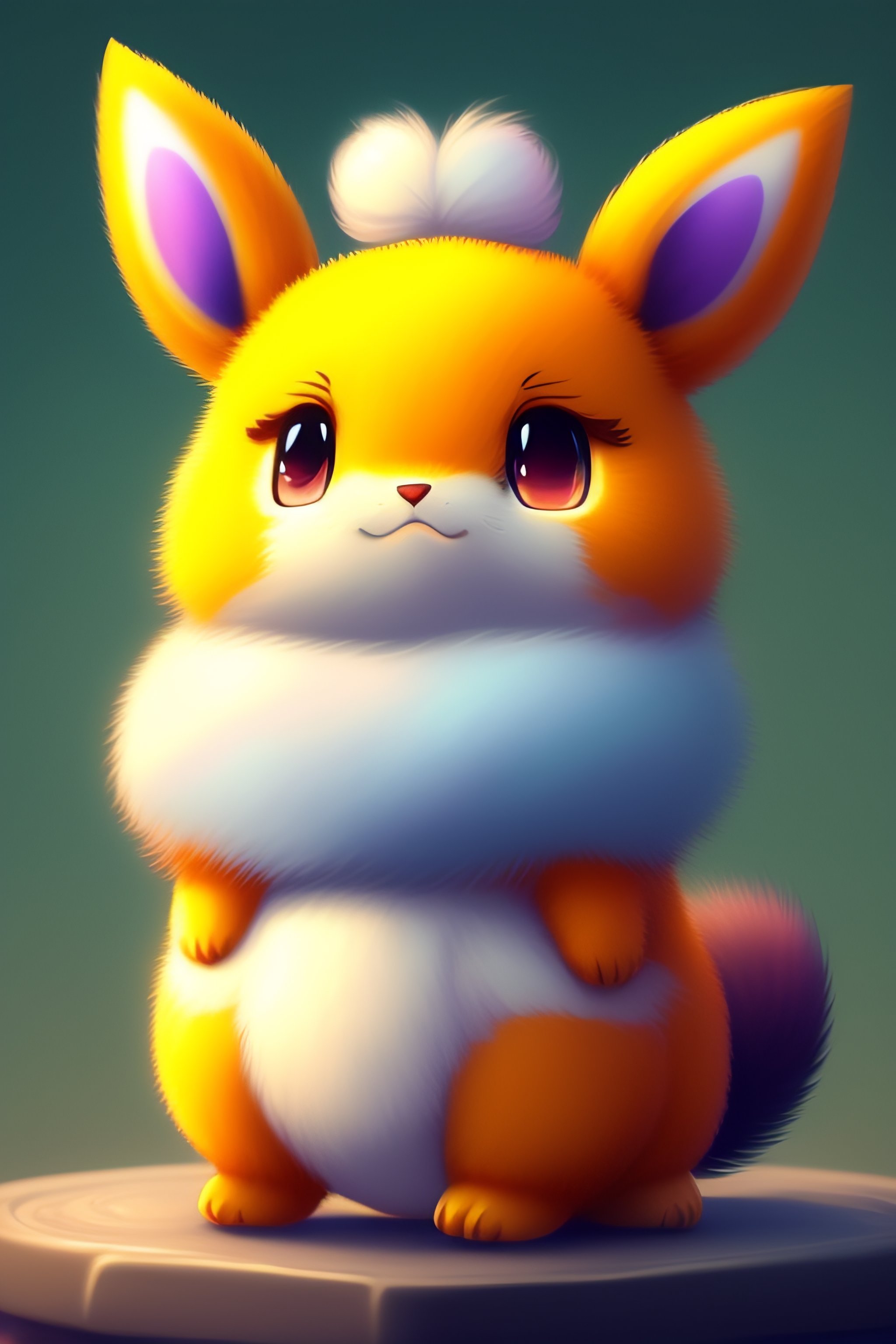 Lexica - CUTE AND ADORABLE CARTOON FLUFFY pokemon, FANTASY, DREAMLIKE ...