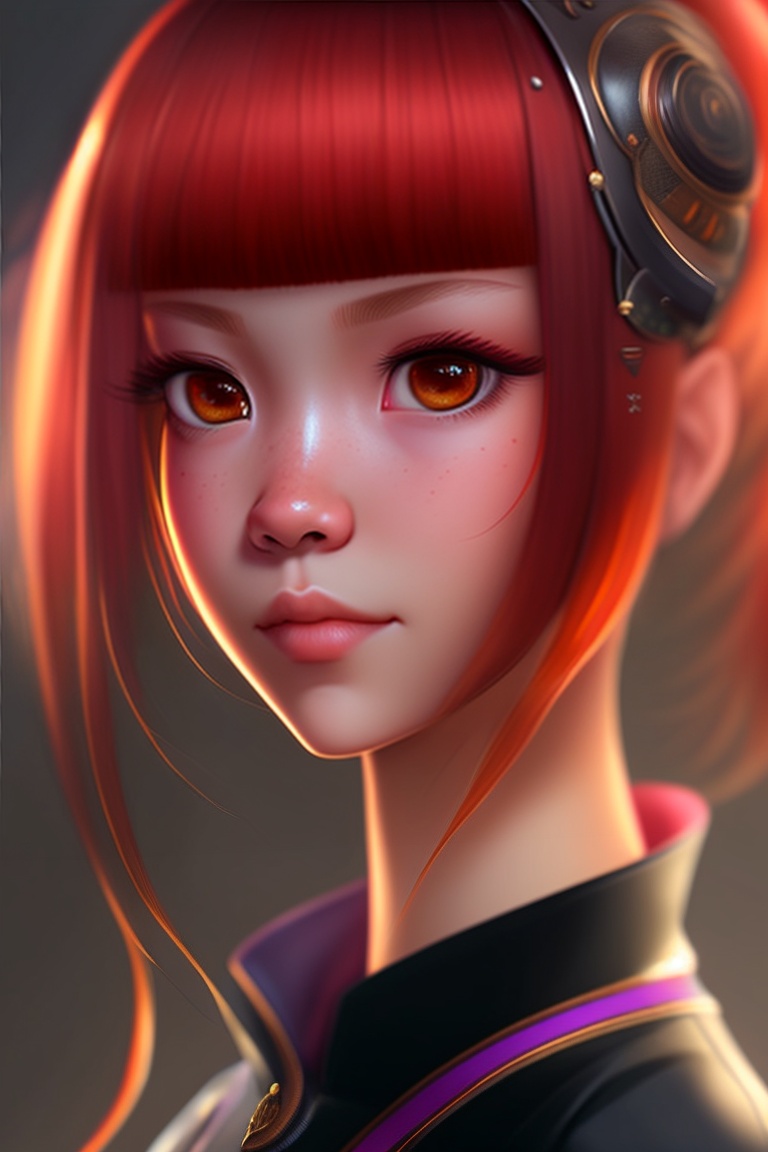 Lexica - Enju is a small girl with several prominent features, the most ...