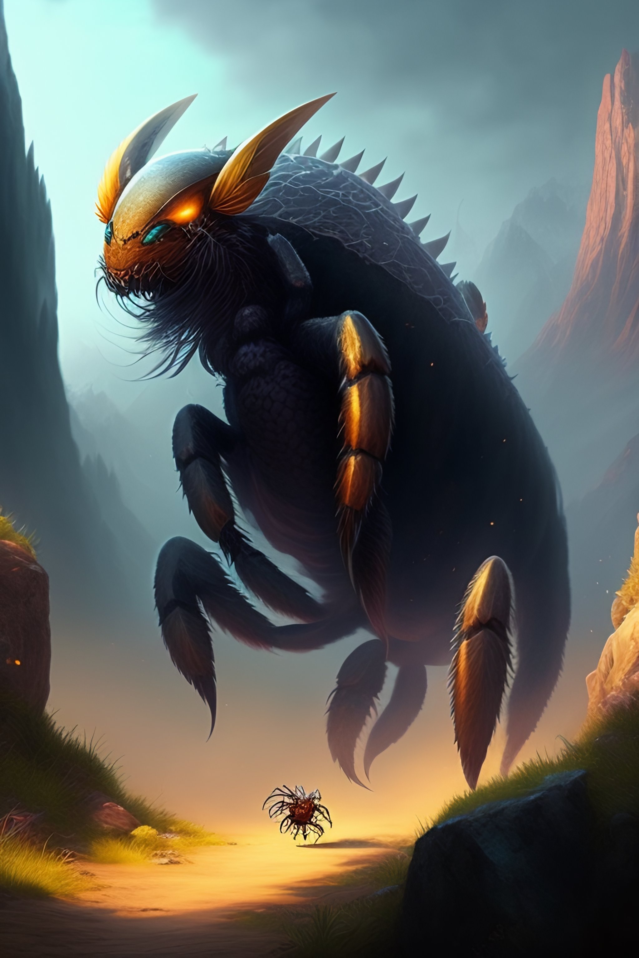 Lexica - Dnd monster ether worped spider