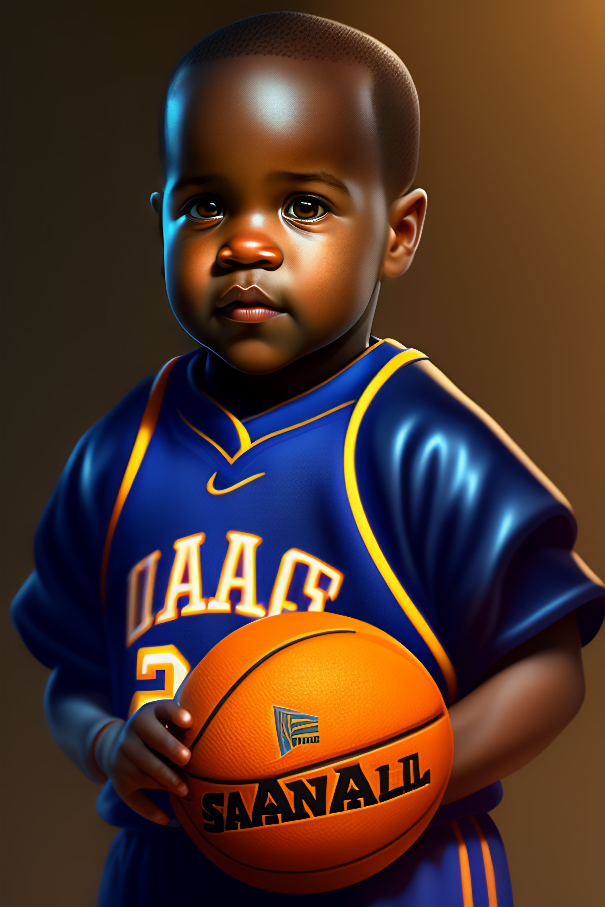 Lexica - Baby Shaquille O’Neal, render, rembrandt, cgsociety ...