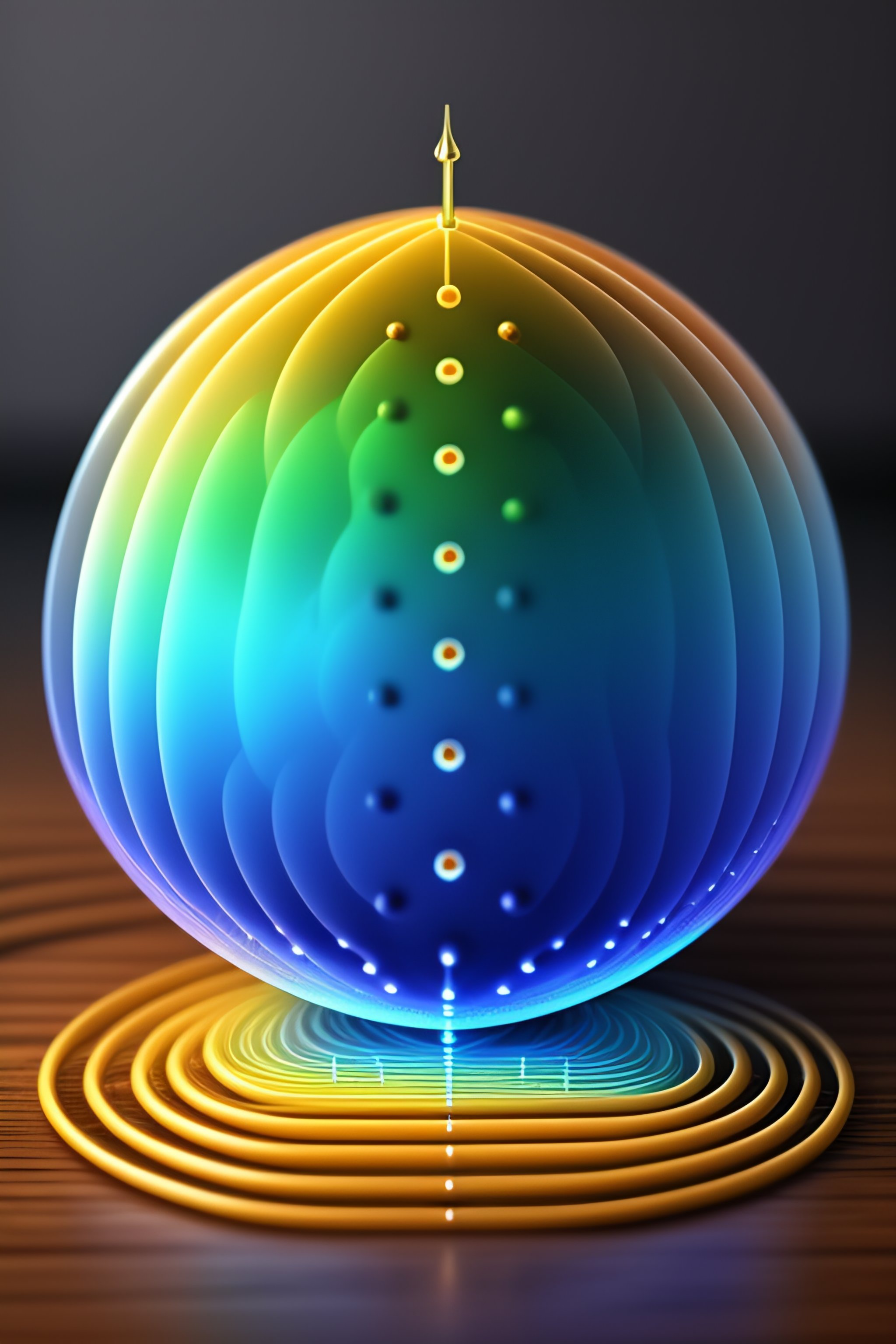 Lexica - Neural network connected with dots