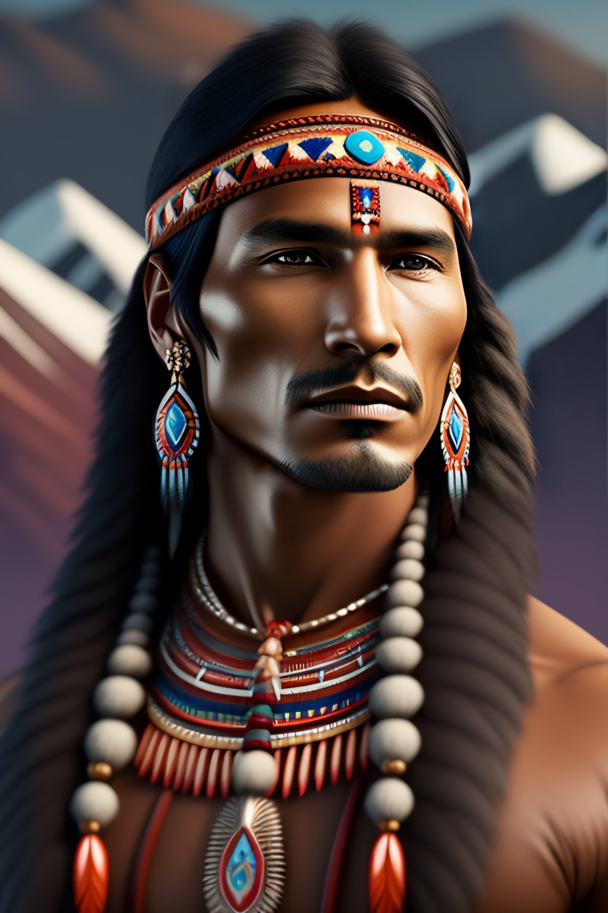 Native American Man