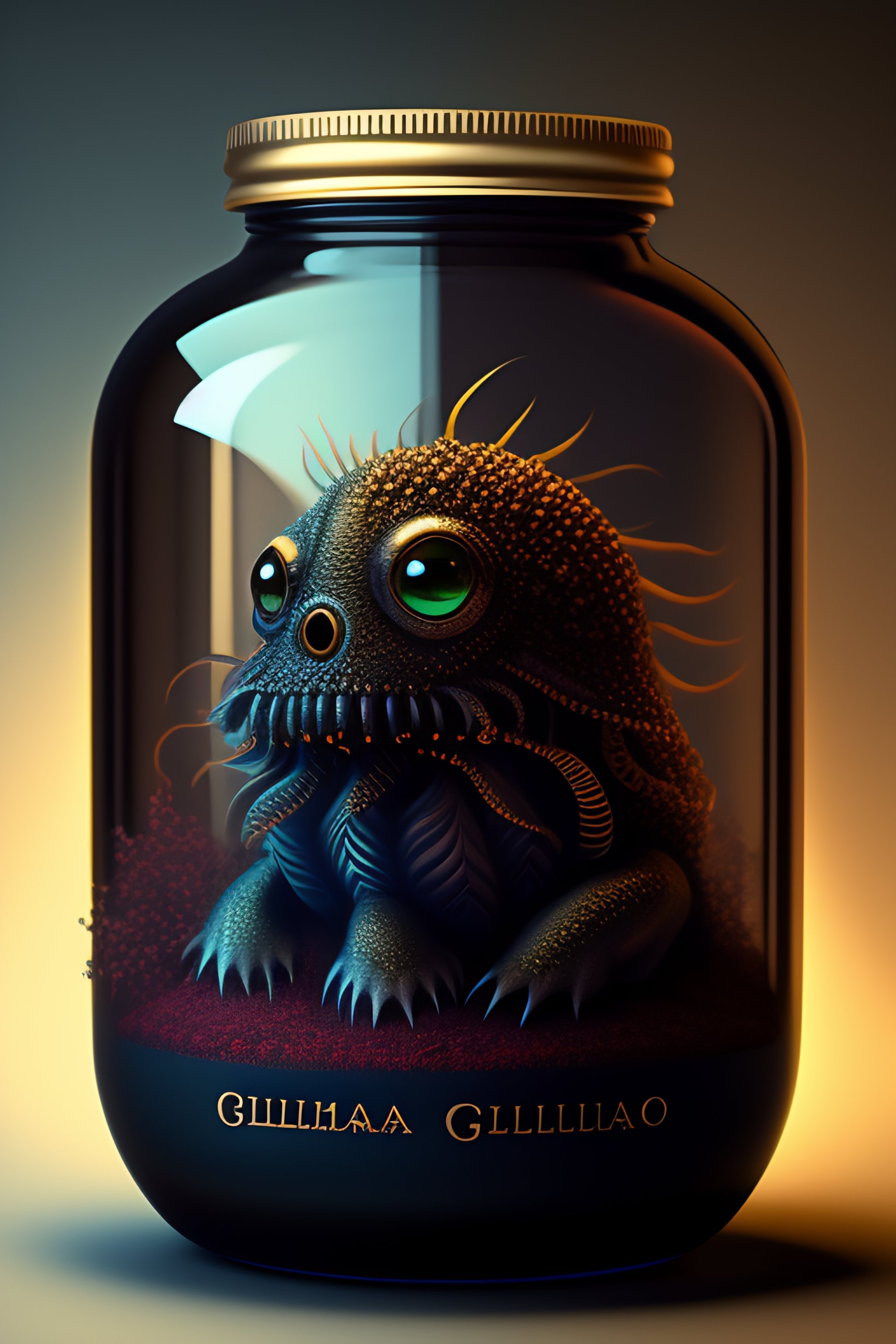 Lexica - Small realistic lovecraftian horror monster by Guillermo del ...