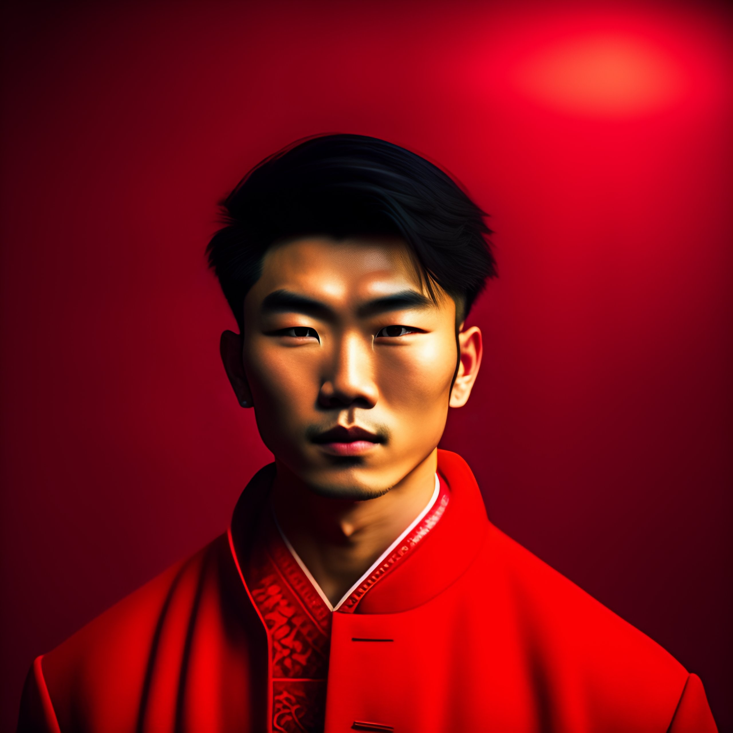 Lexica - Raw candid cinema, portrait of a young asian man, intricate ...