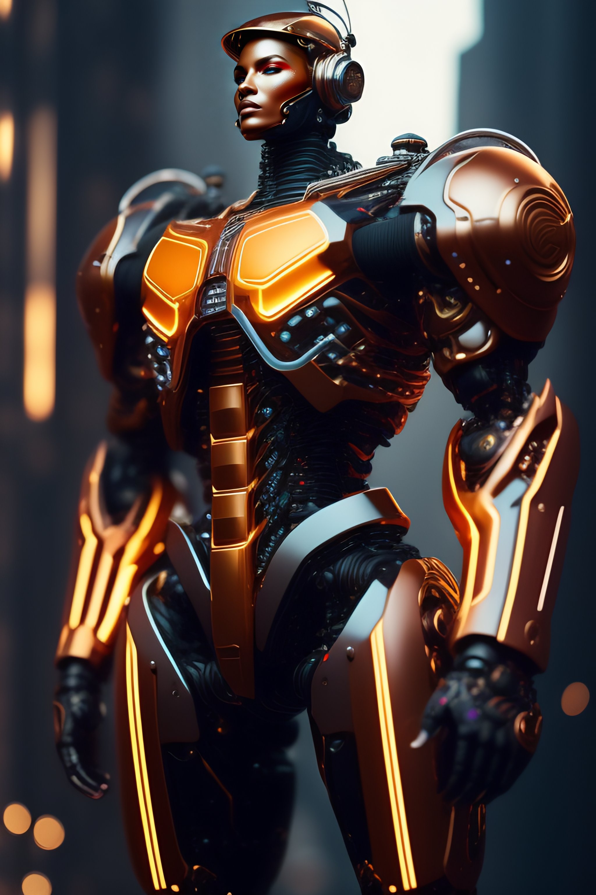 Lexica - An extremely complex and advanced cyborg chassis