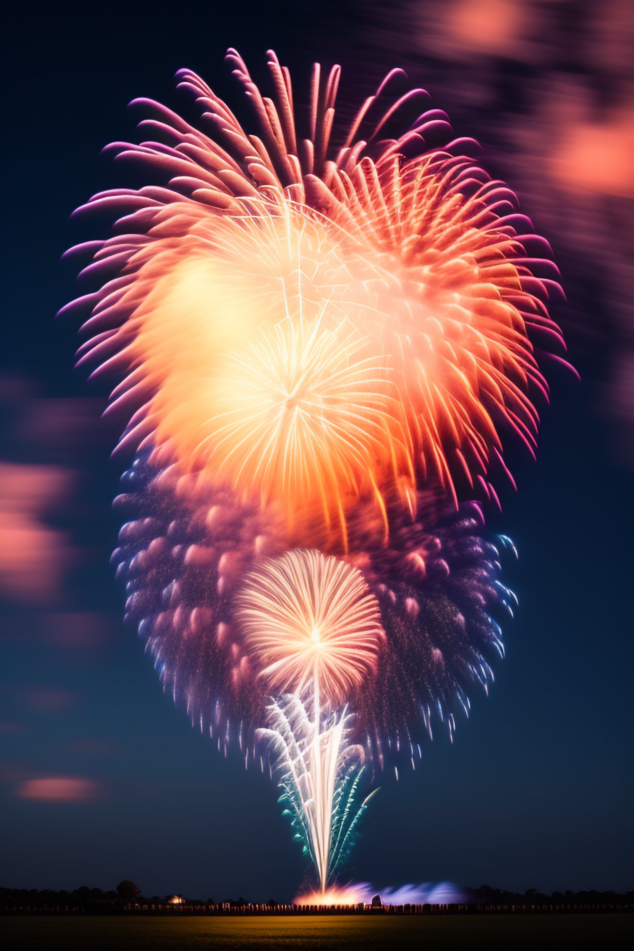 Lexica - Fireworks that spell 2023 in the sky
