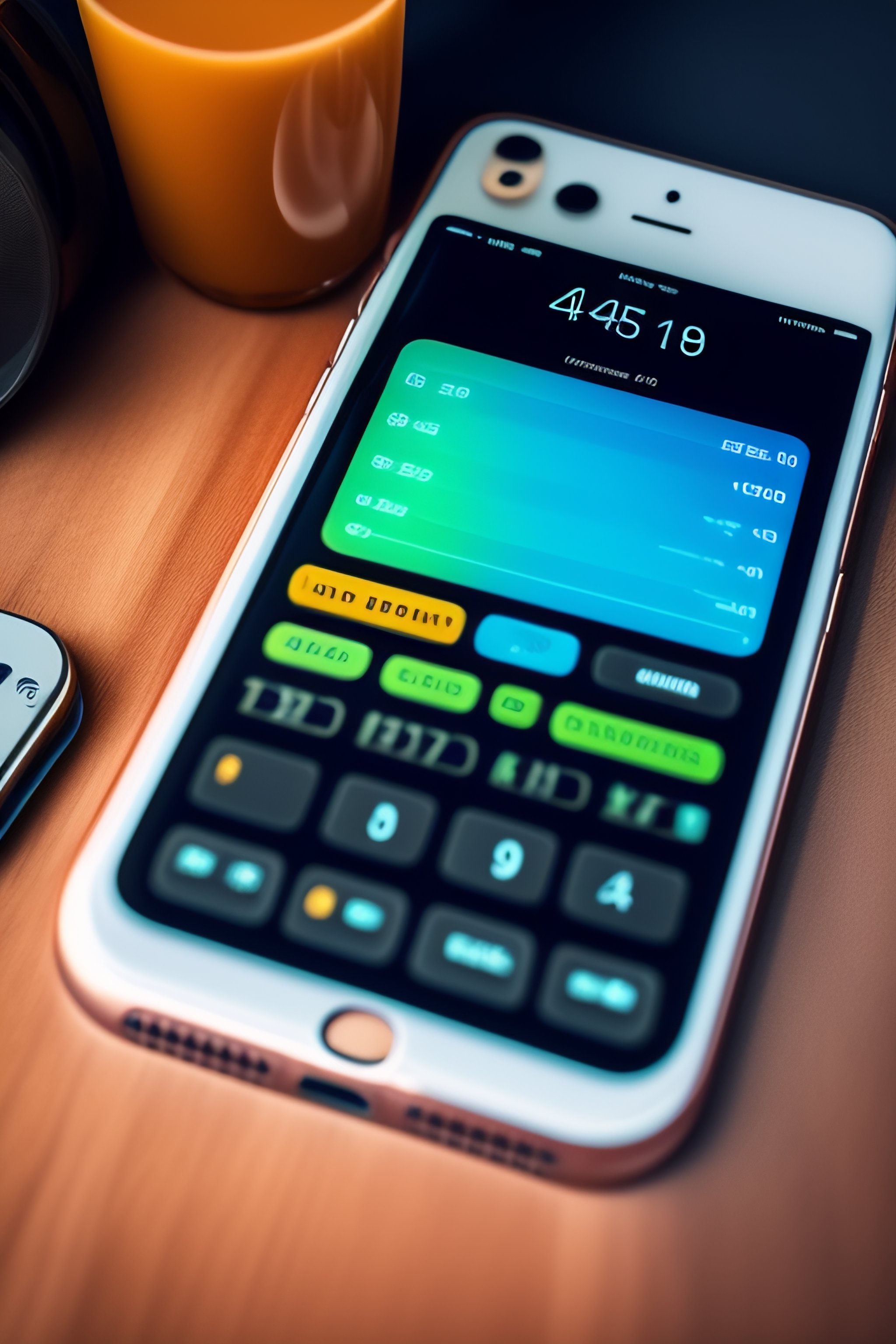 Lexica - Realistic looking ios appstore screenshots of a calculator app ...