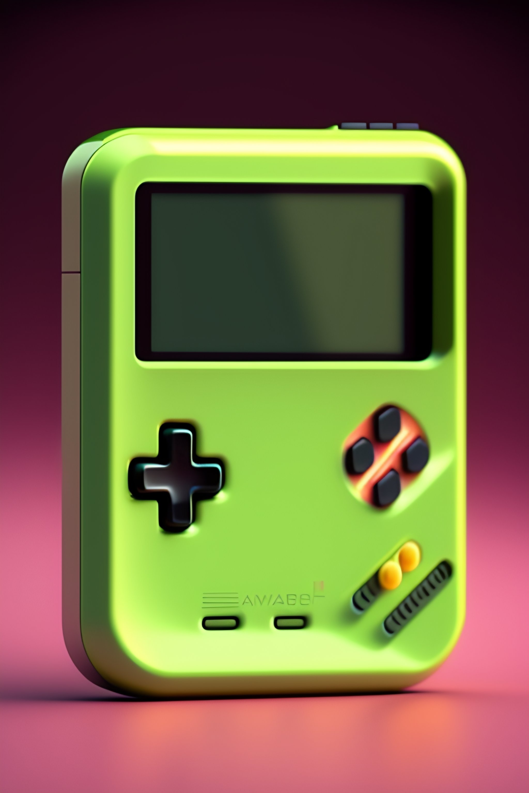 Lexica - Hyperrealistic minimal gameboy console. highly detailed ...