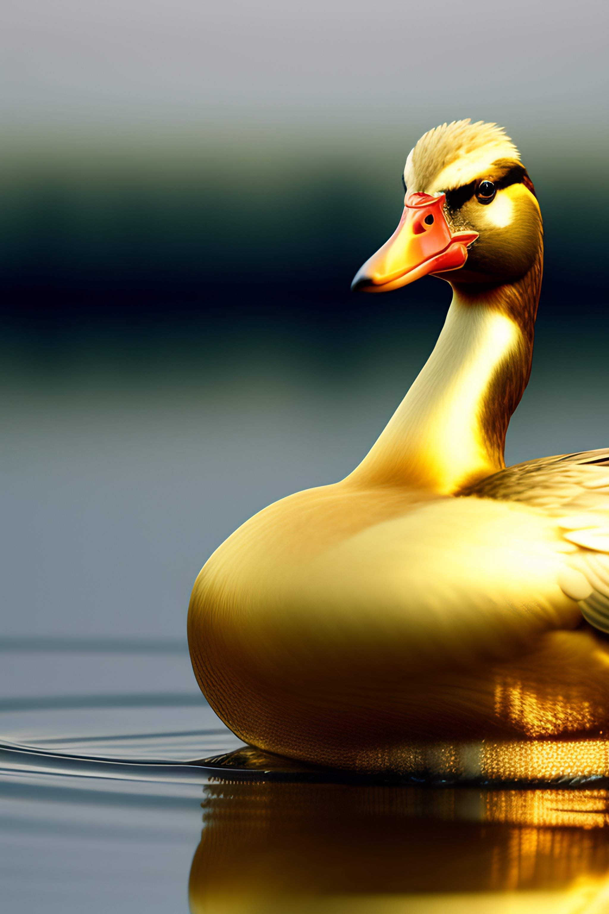 Lexica - Golden duck
