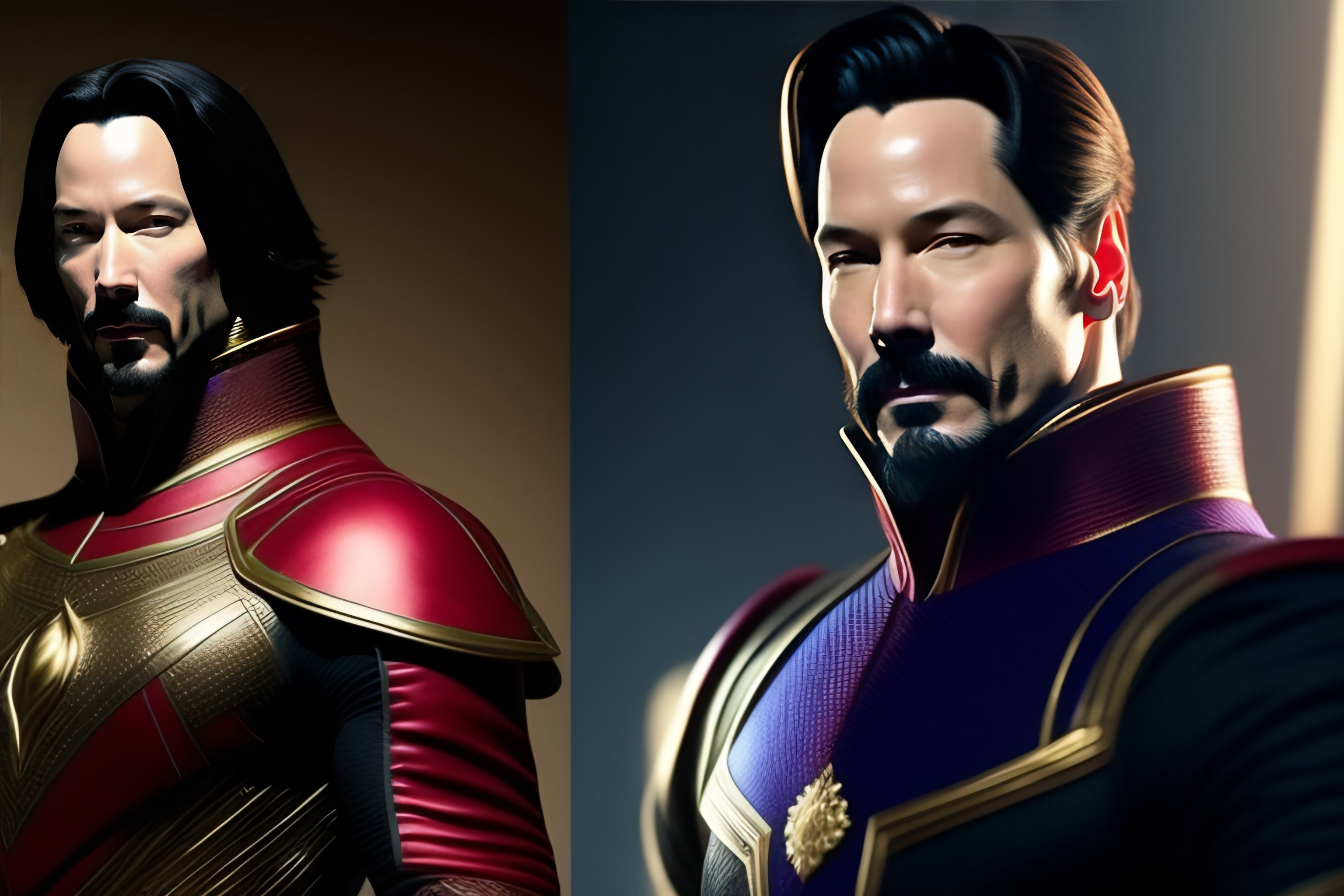 Lexica - Keanu reeves as Dr strange full body inage