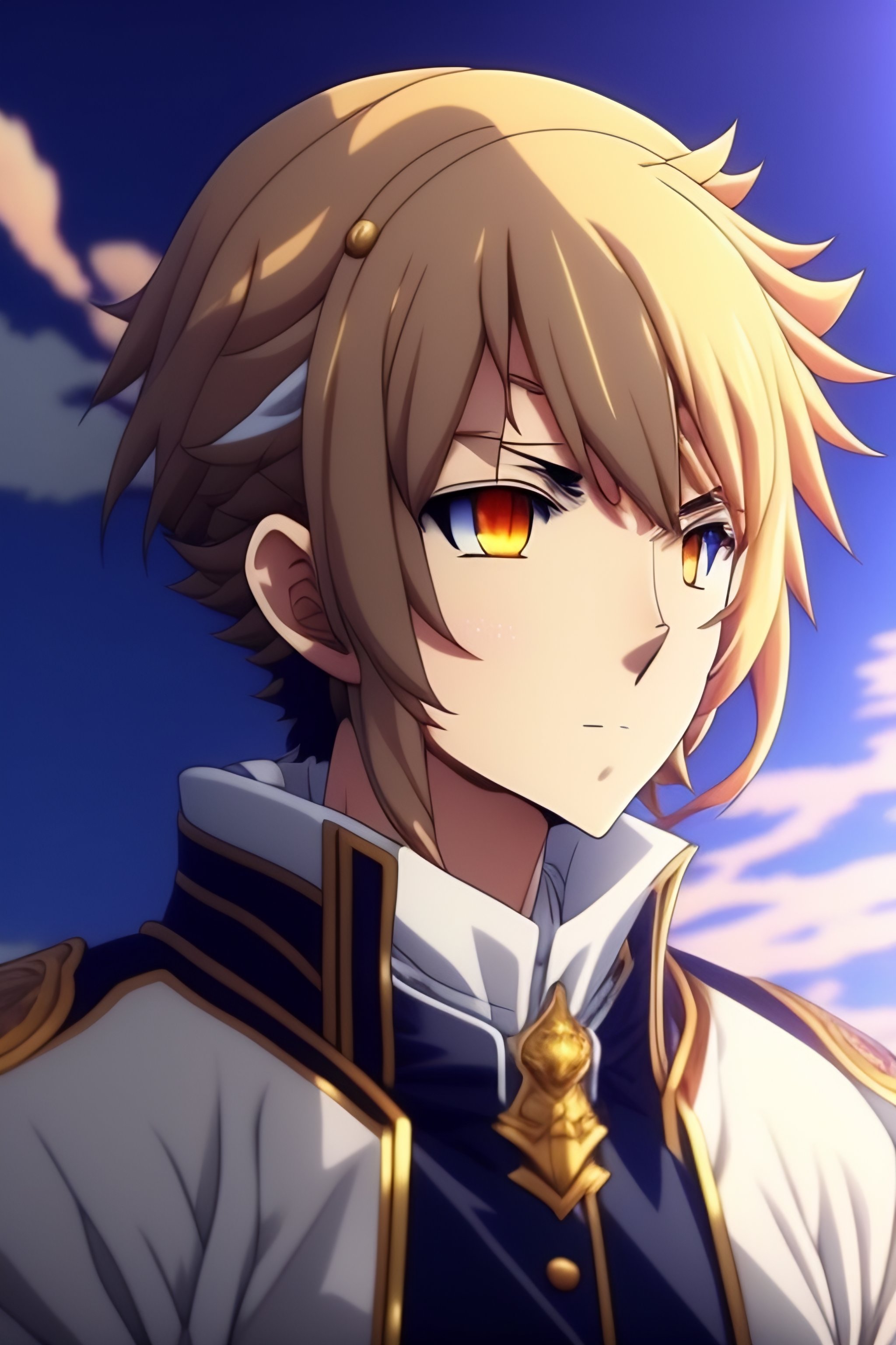 Lexica - A majestic anime character