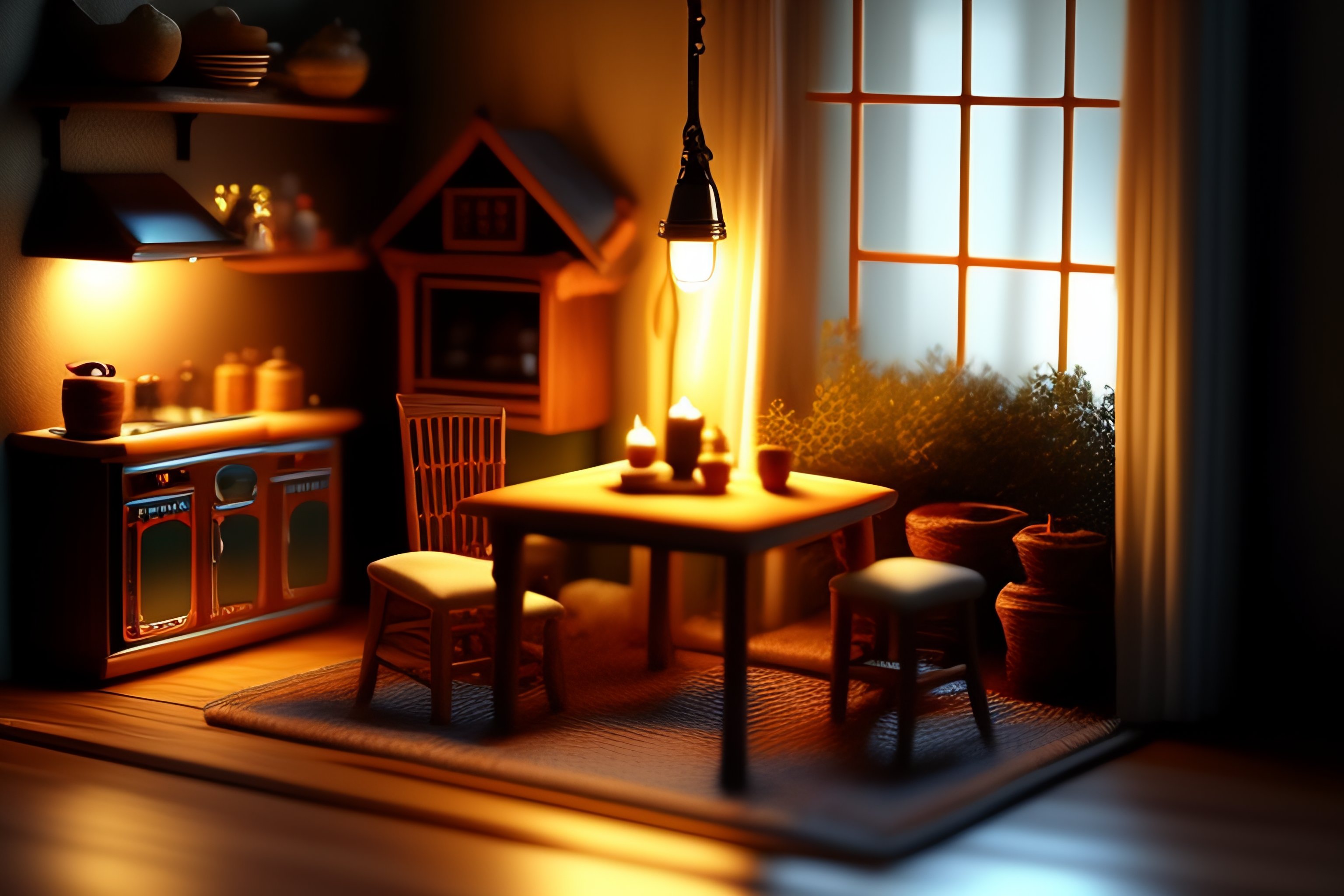 Lexica - Vintage, cozy interior lighting, artstation, ultra detailed ...