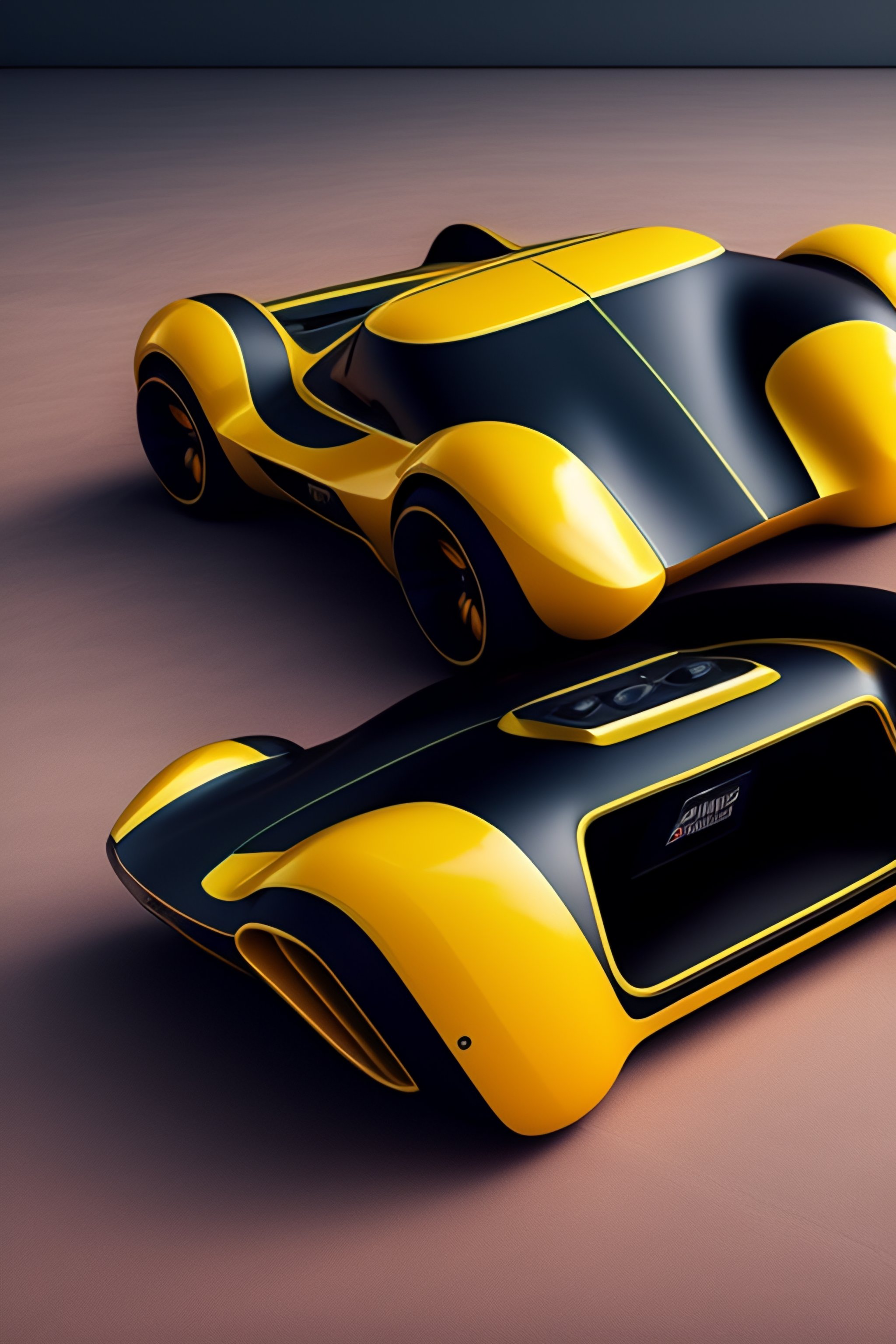 Lexica - A car design inspired by the n64 video game console