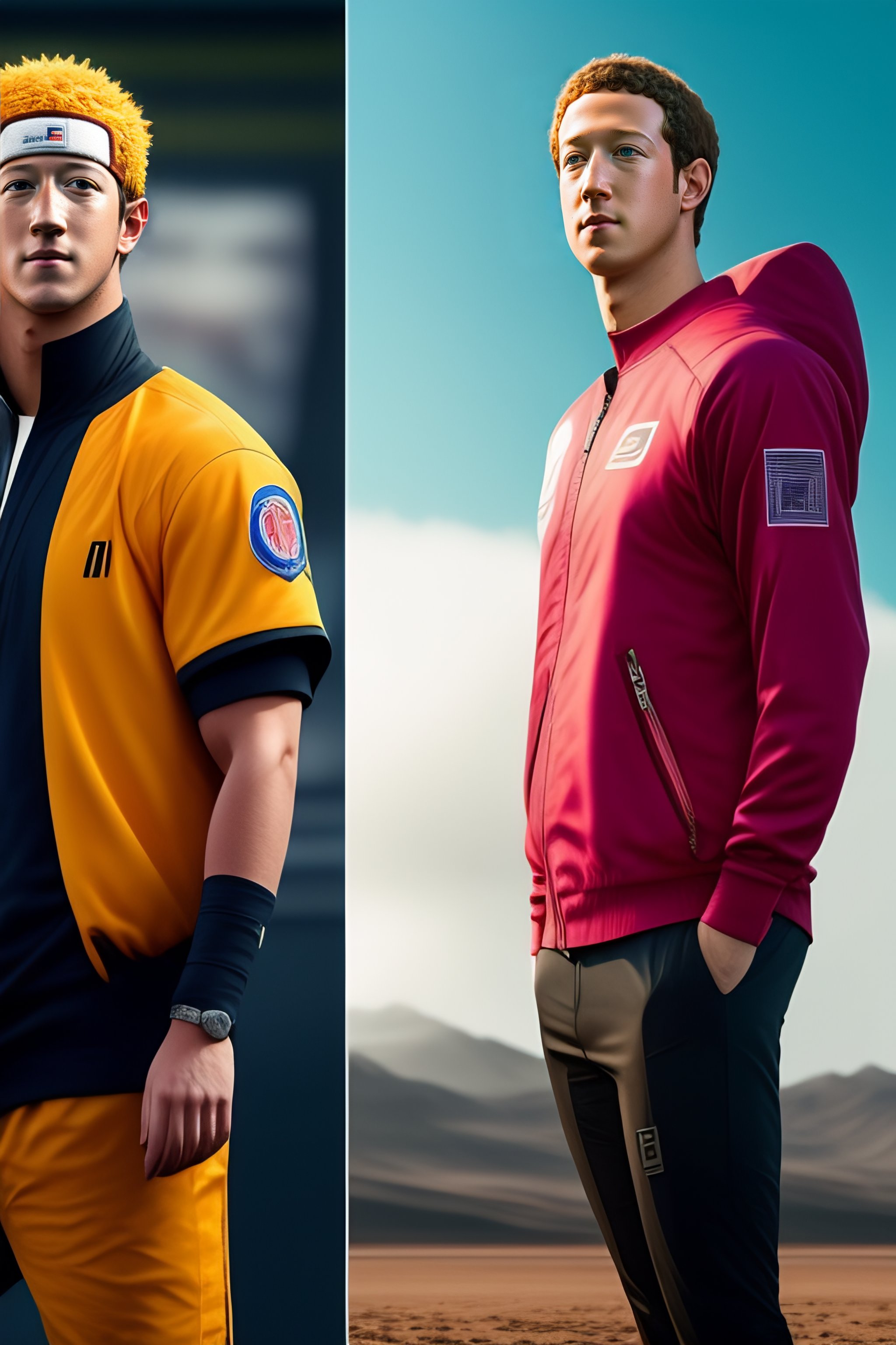 Lexica - Adult naruto, live action adaptation, realistic, full body photograph, played by mark ...