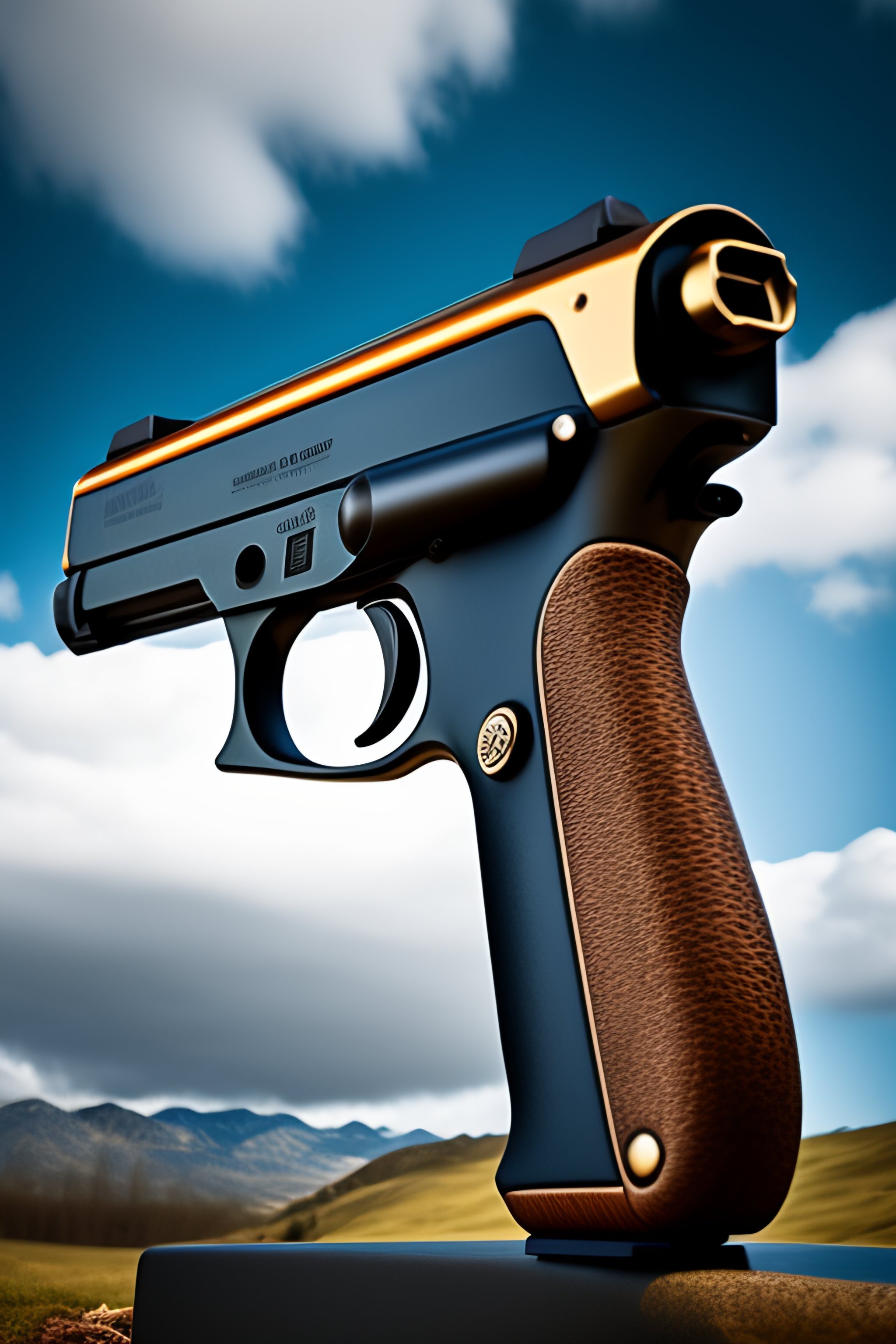 Lexica - A modern retro gun