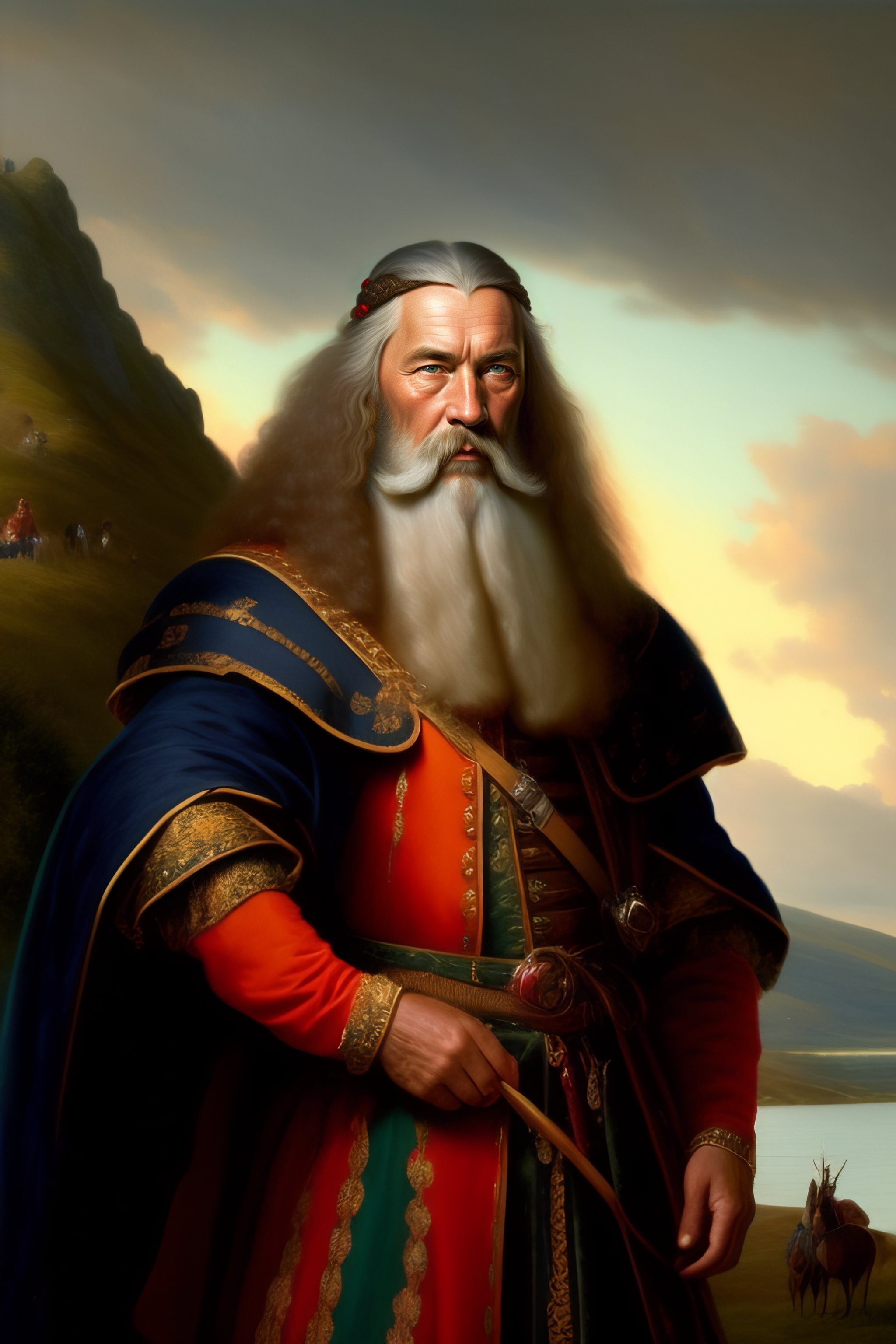 Lexica - A 50-years old norse man in the year of 1677