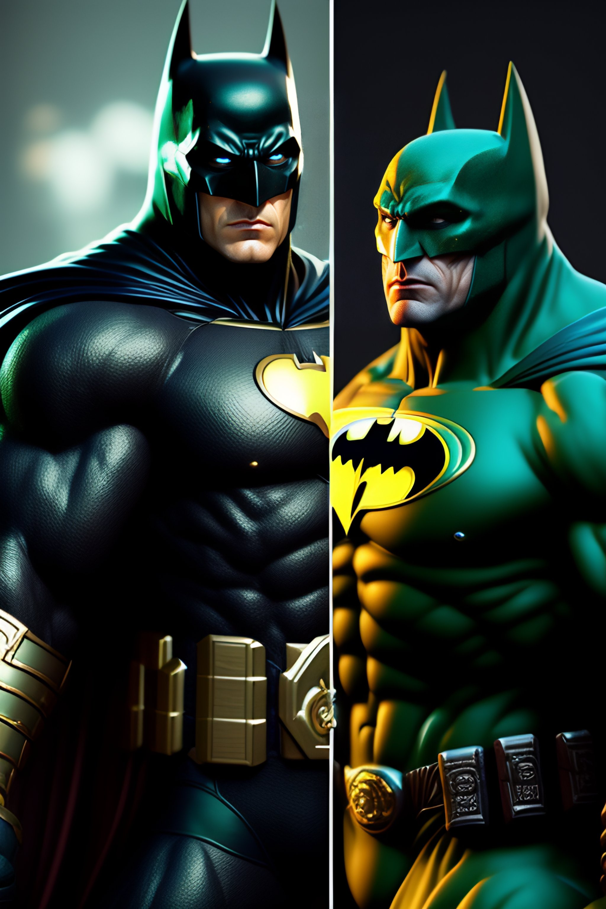 Lexica - 8k resoultion,hyper realstic, batman as hulk