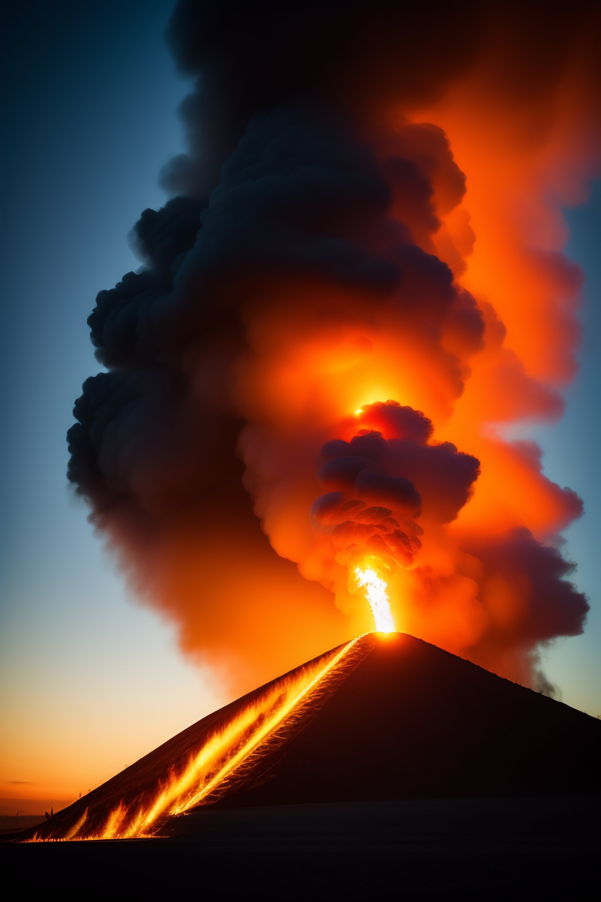 Lexica - Dramatic lighting, dramatic fire