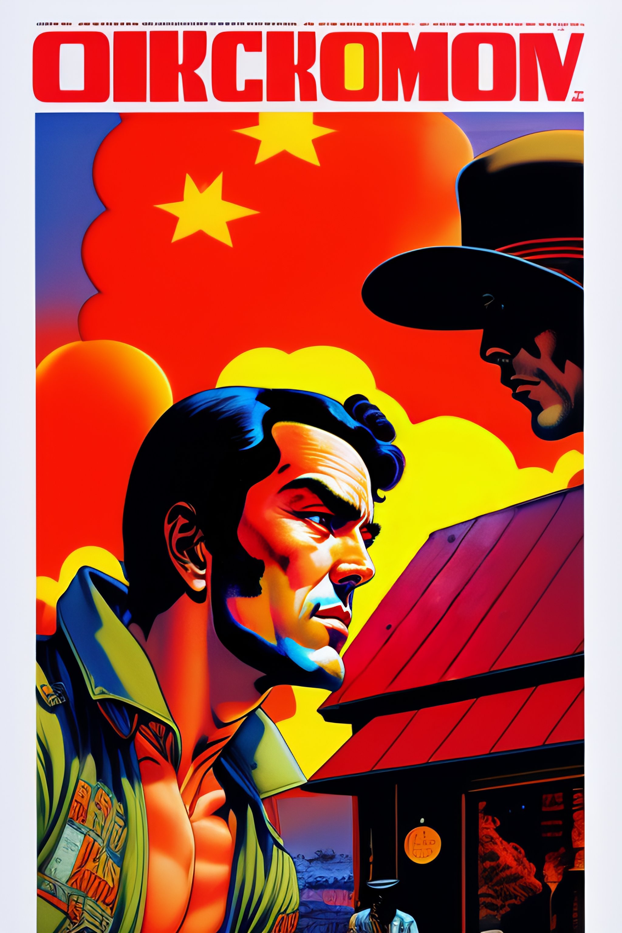 Lexica - A cover of a magazine with an image of a film call MIDNIGHT ...