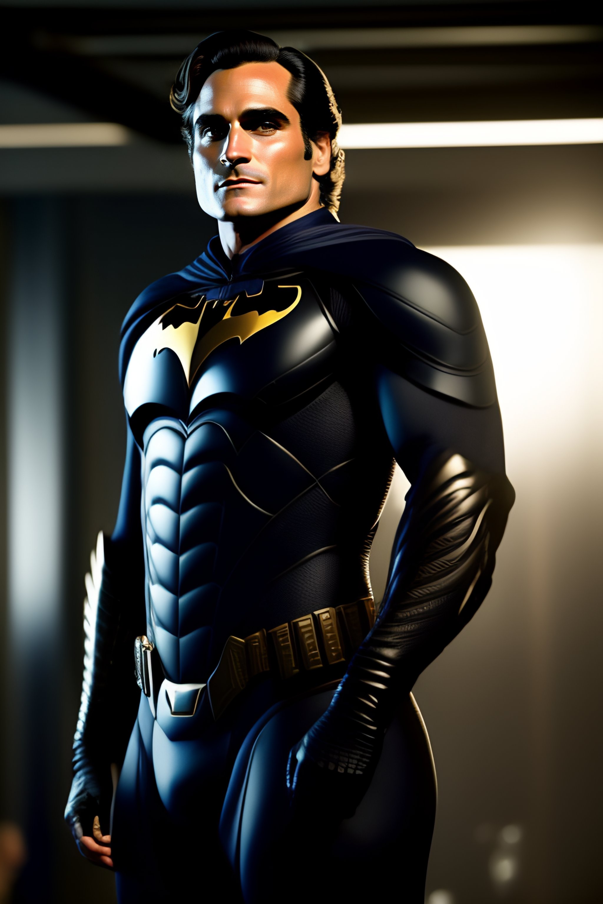 Lexica - Joaquin Phoenix as bruce wayne with batsuit in batman movie ...
