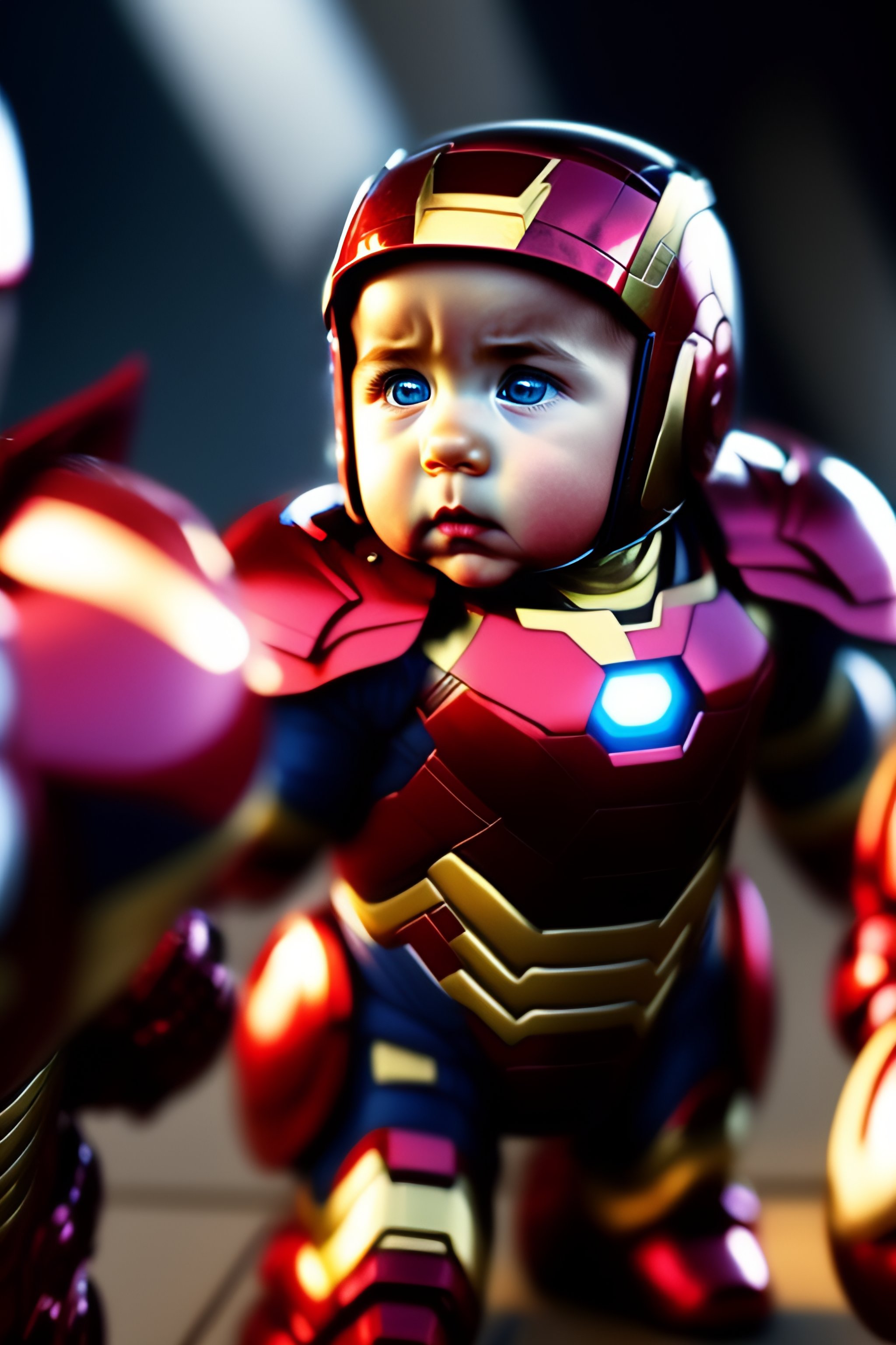 Lexica - Avengers, baby iron man, baby thor, baby captain america