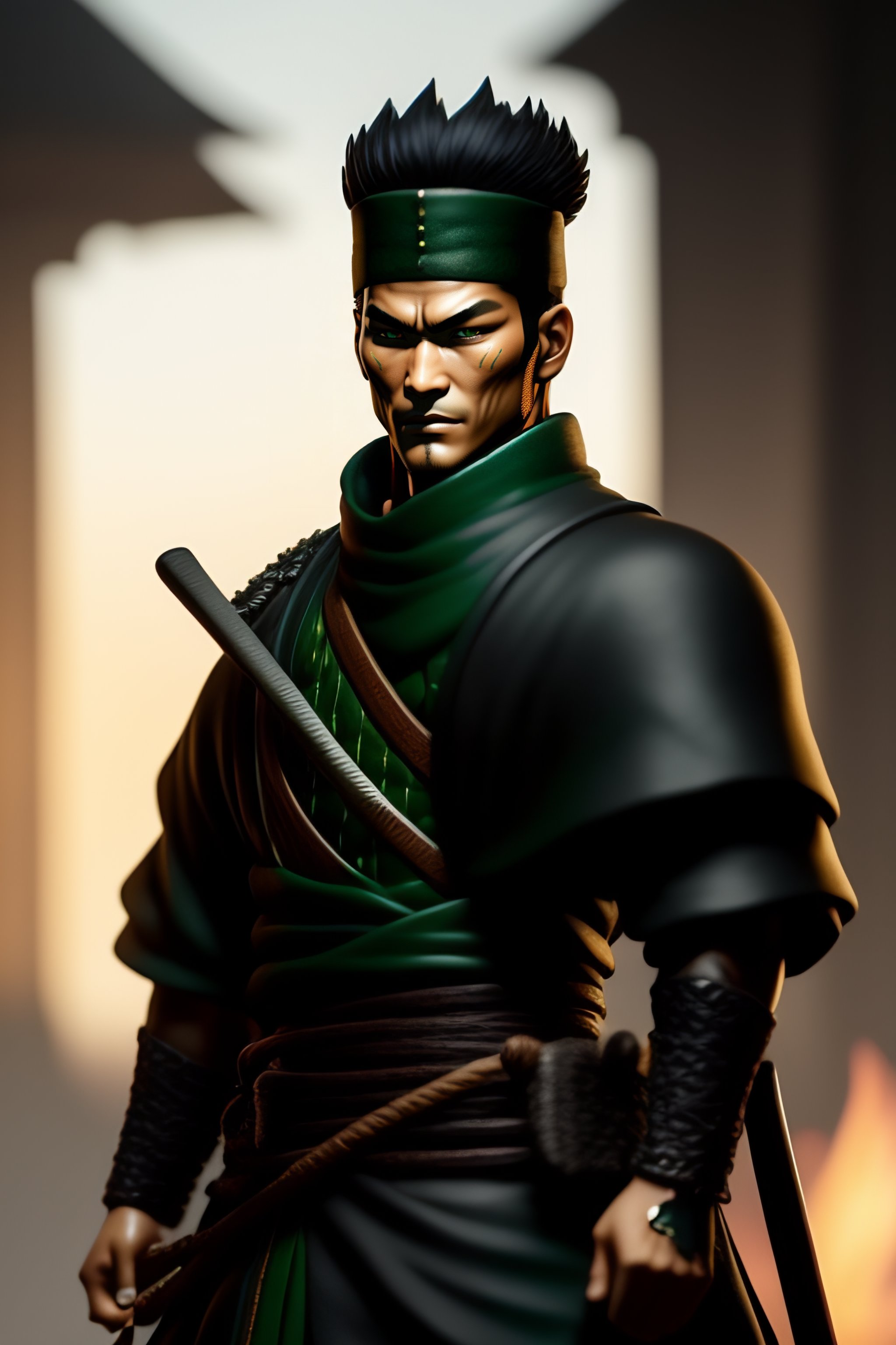 Lexica - Roronoa zoro estilo ghost of Tsushima
