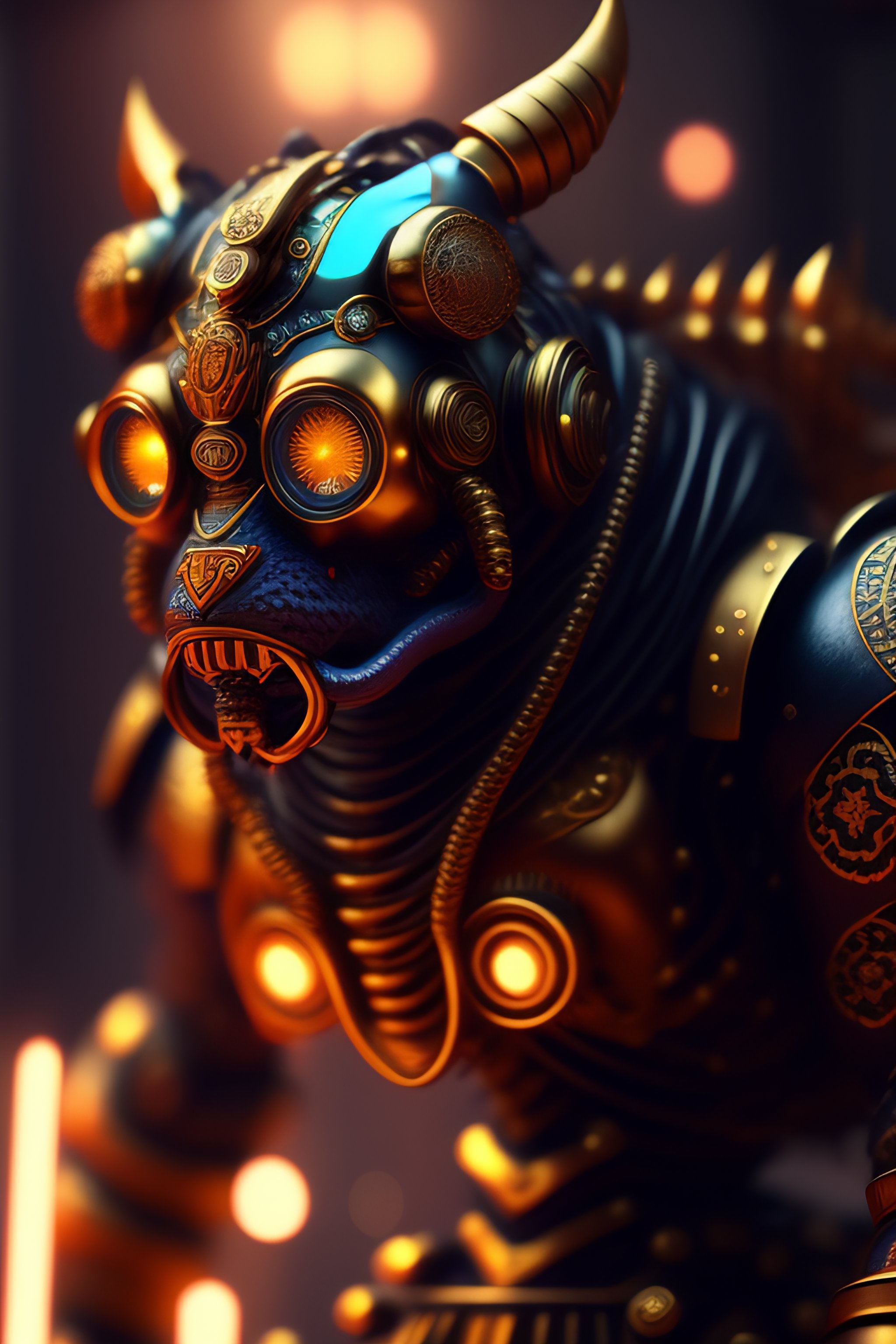 Lexica - Benjamin Franklin Steampunk, robot, oni, japanese pottery ...