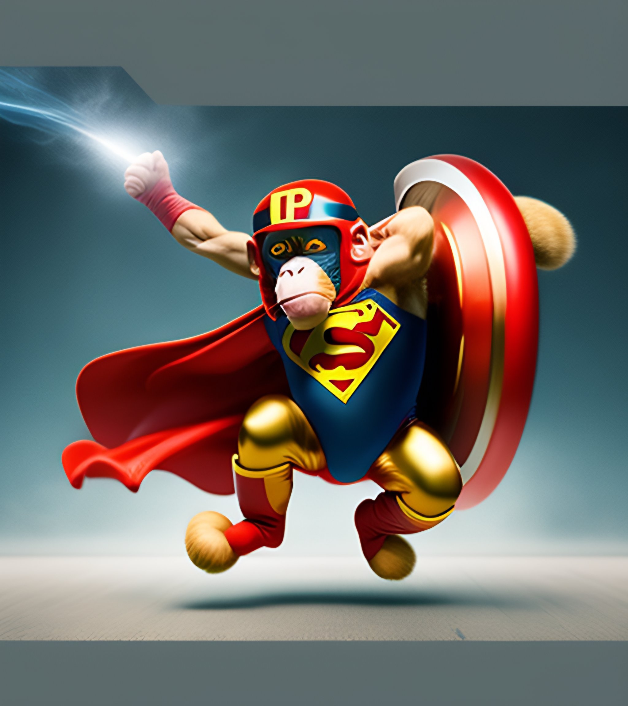 Lexica - Monkey super hero