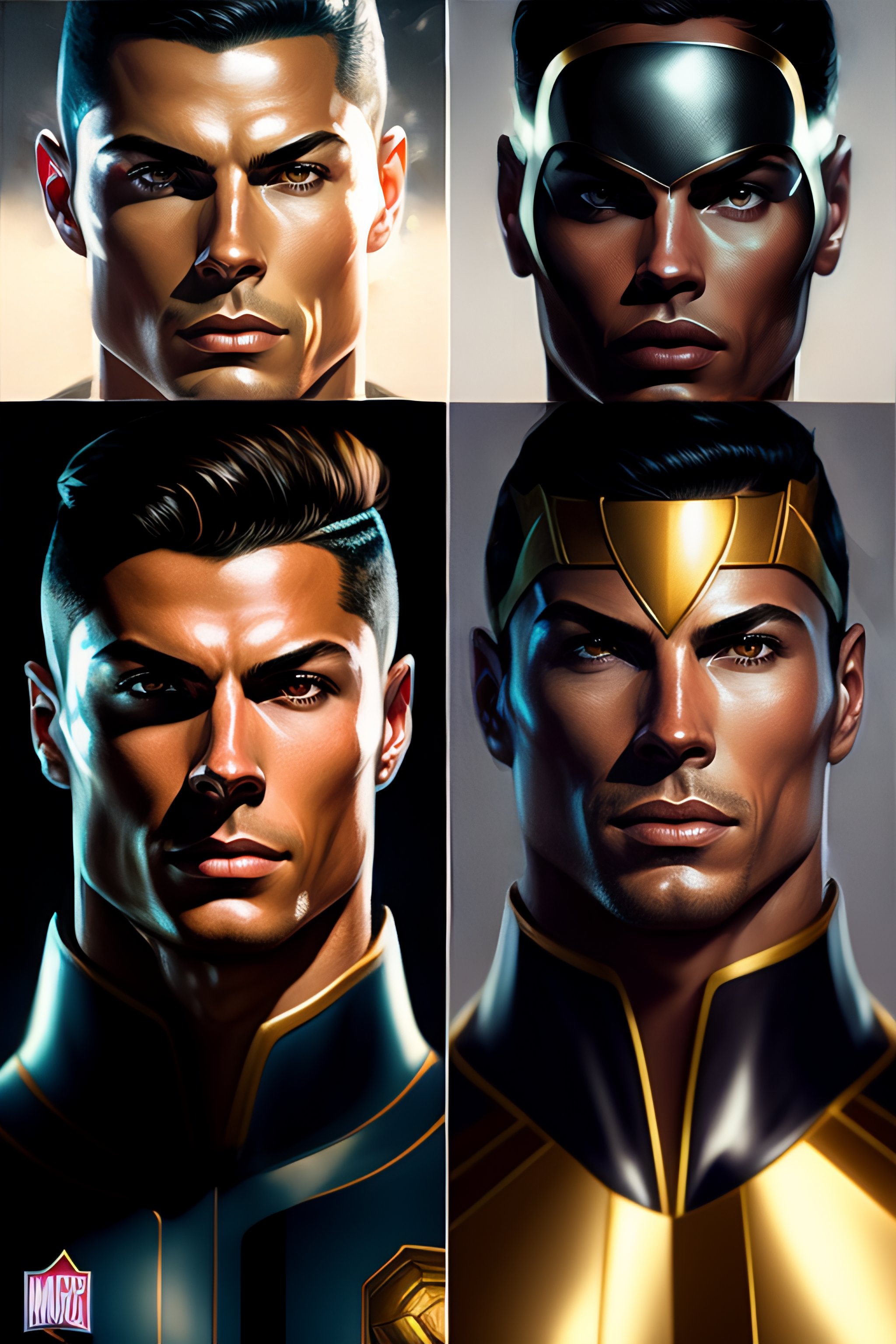 Lexica - Cristiano ronaldo as marvel characters, realistic portrait ...