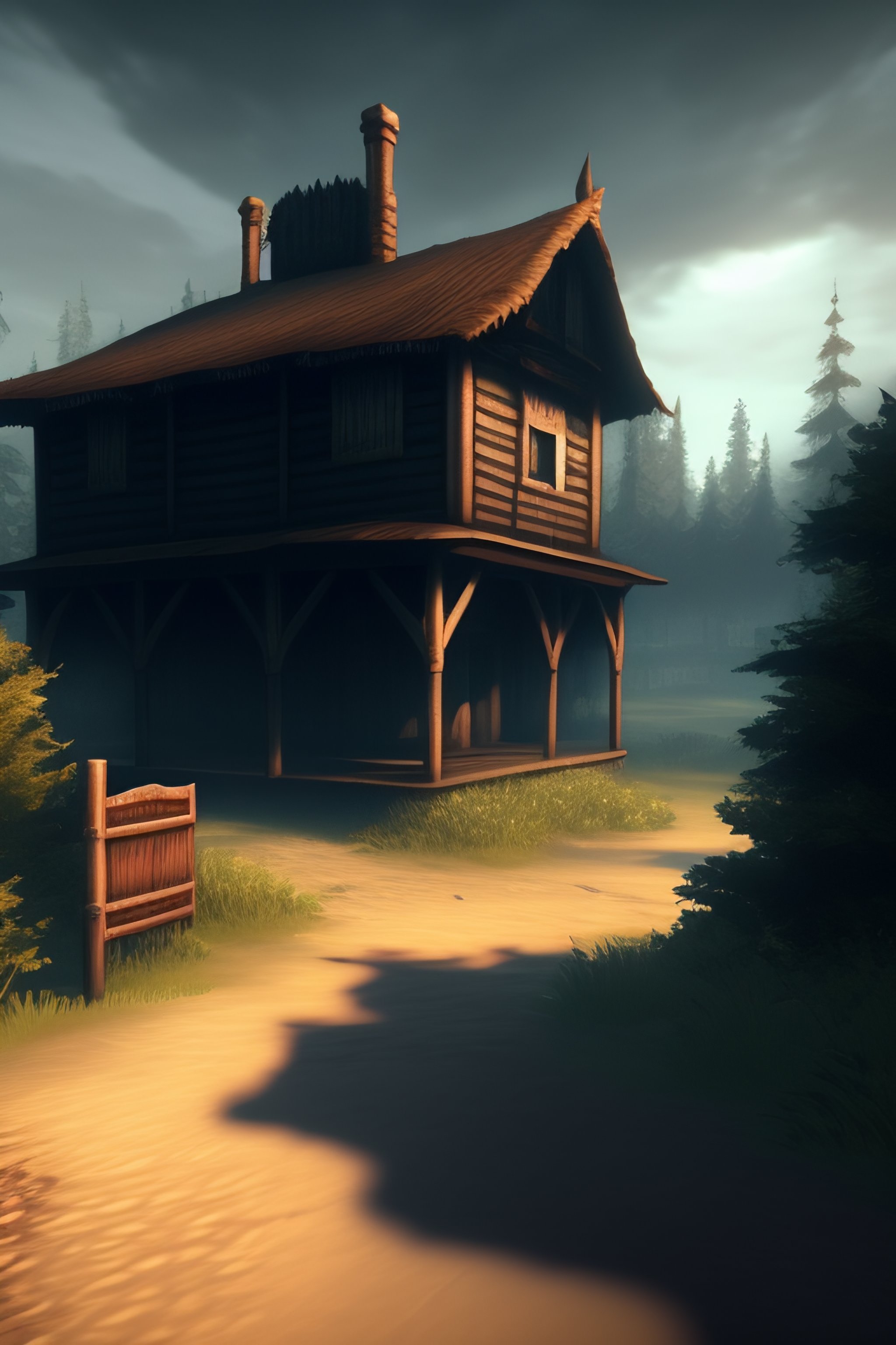 Lexica - Horror dark location , game