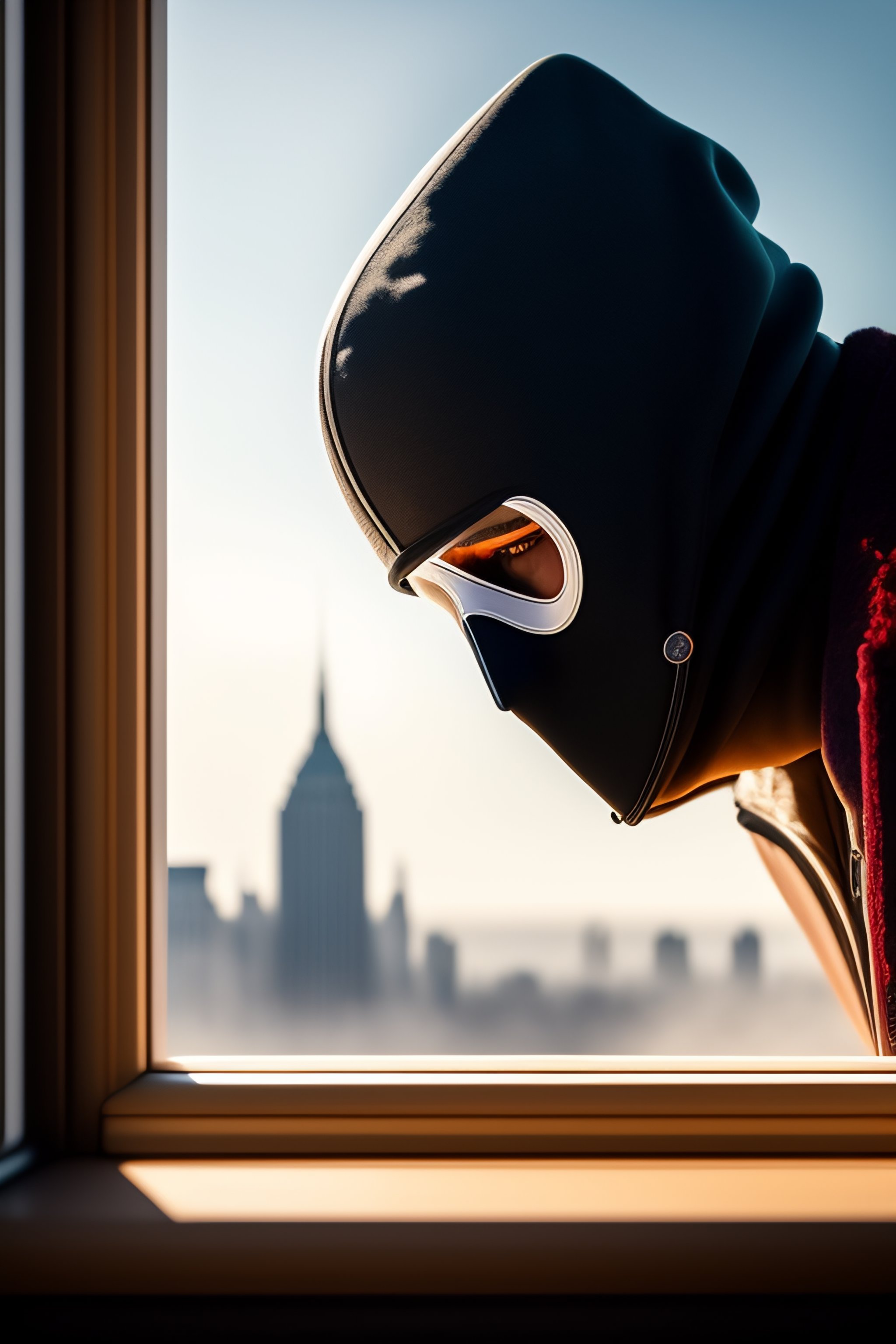 Lexica - A masked robber, in complete obscurity, stole a frame, then ...