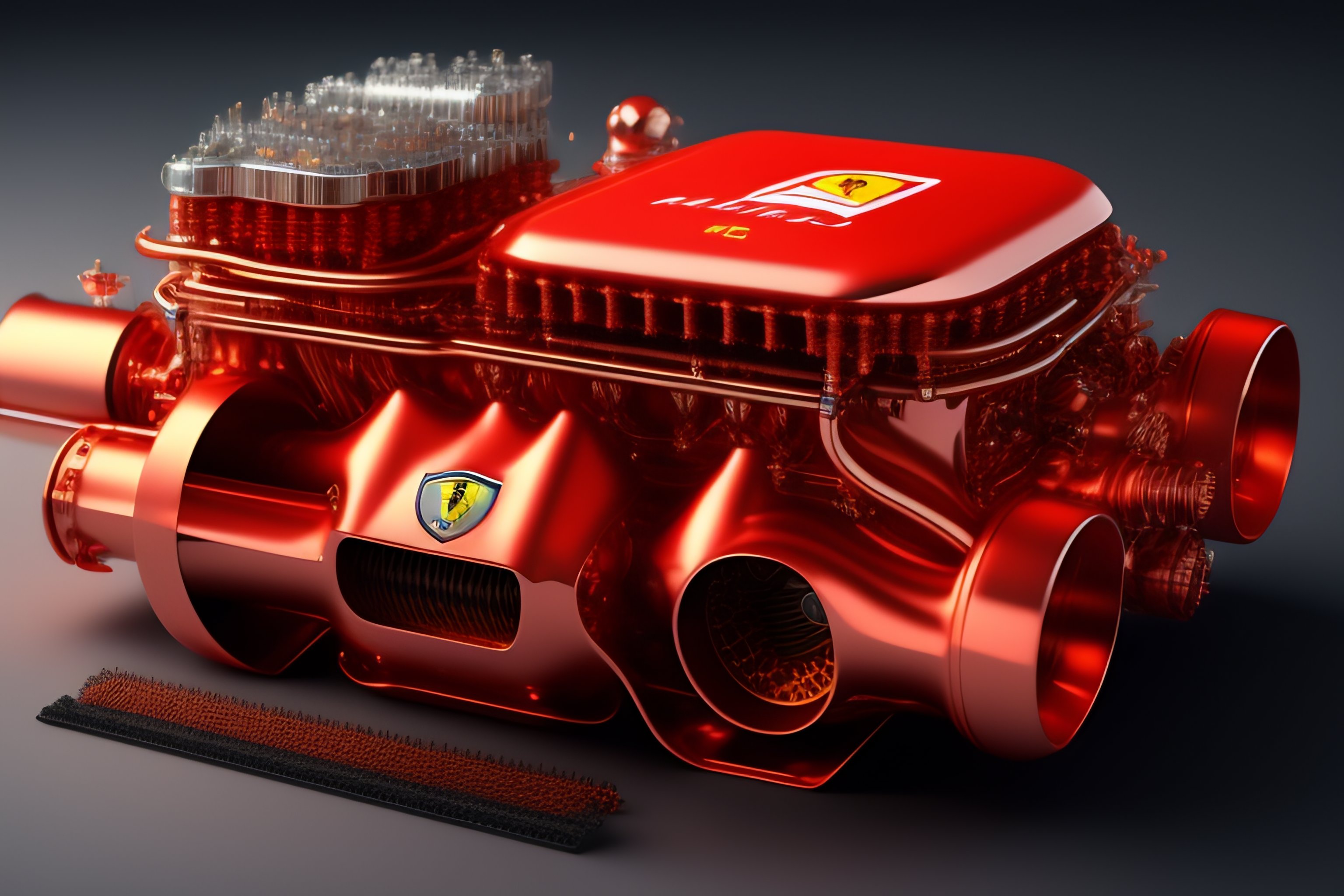 Lexica - Ferrari engine parts, Knolling, Knolling layout ...
