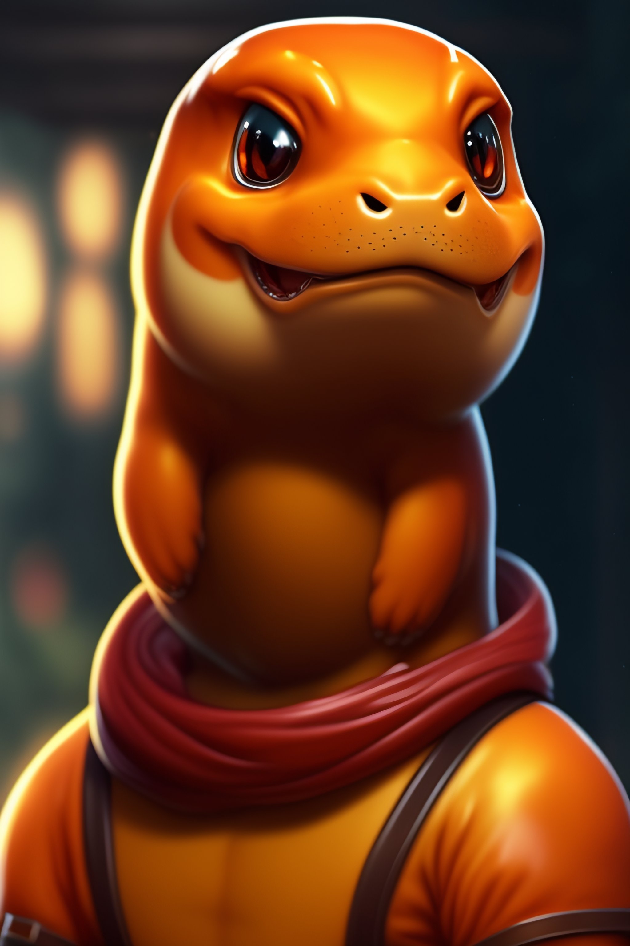 Lexica - Charmander as a human