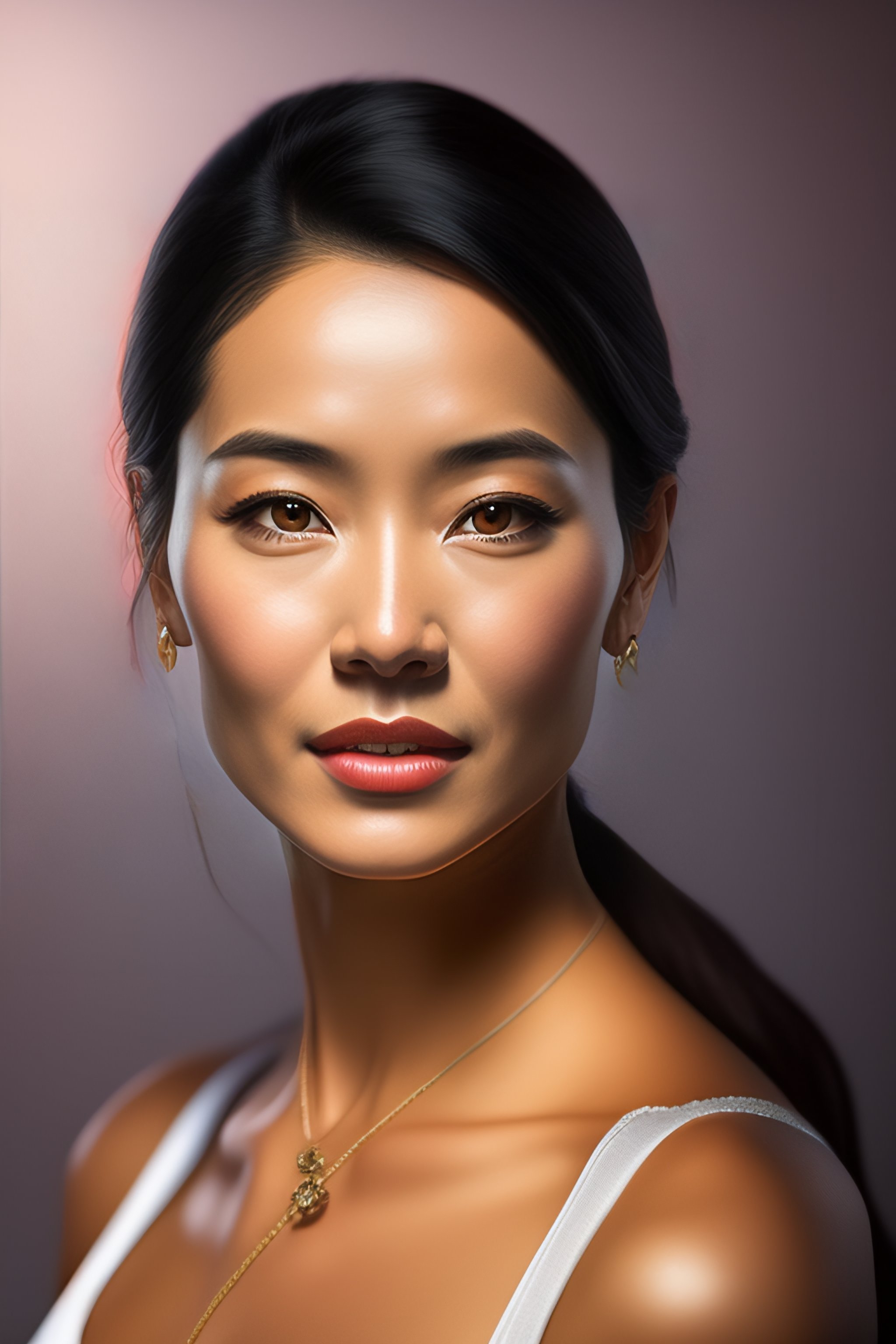 Lexica - Portrait of an character hyper realistic woman