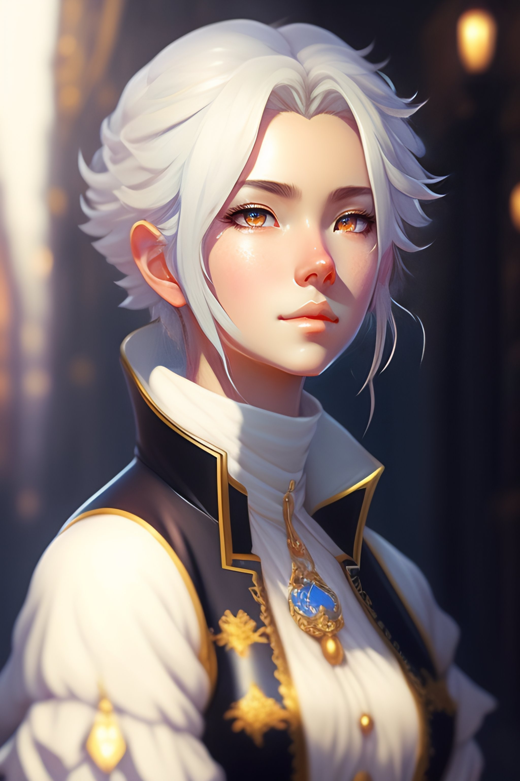 Lexica - Baroque oil painting anime key visual full body portrait ...
