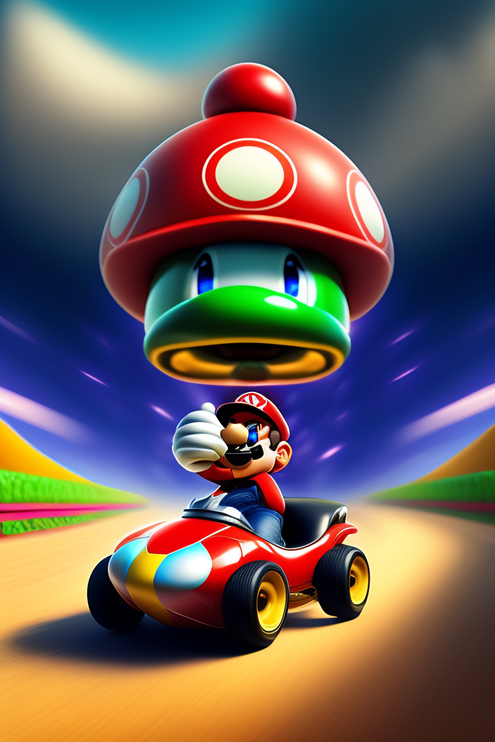 Lexica - Mario Mushroom Kart