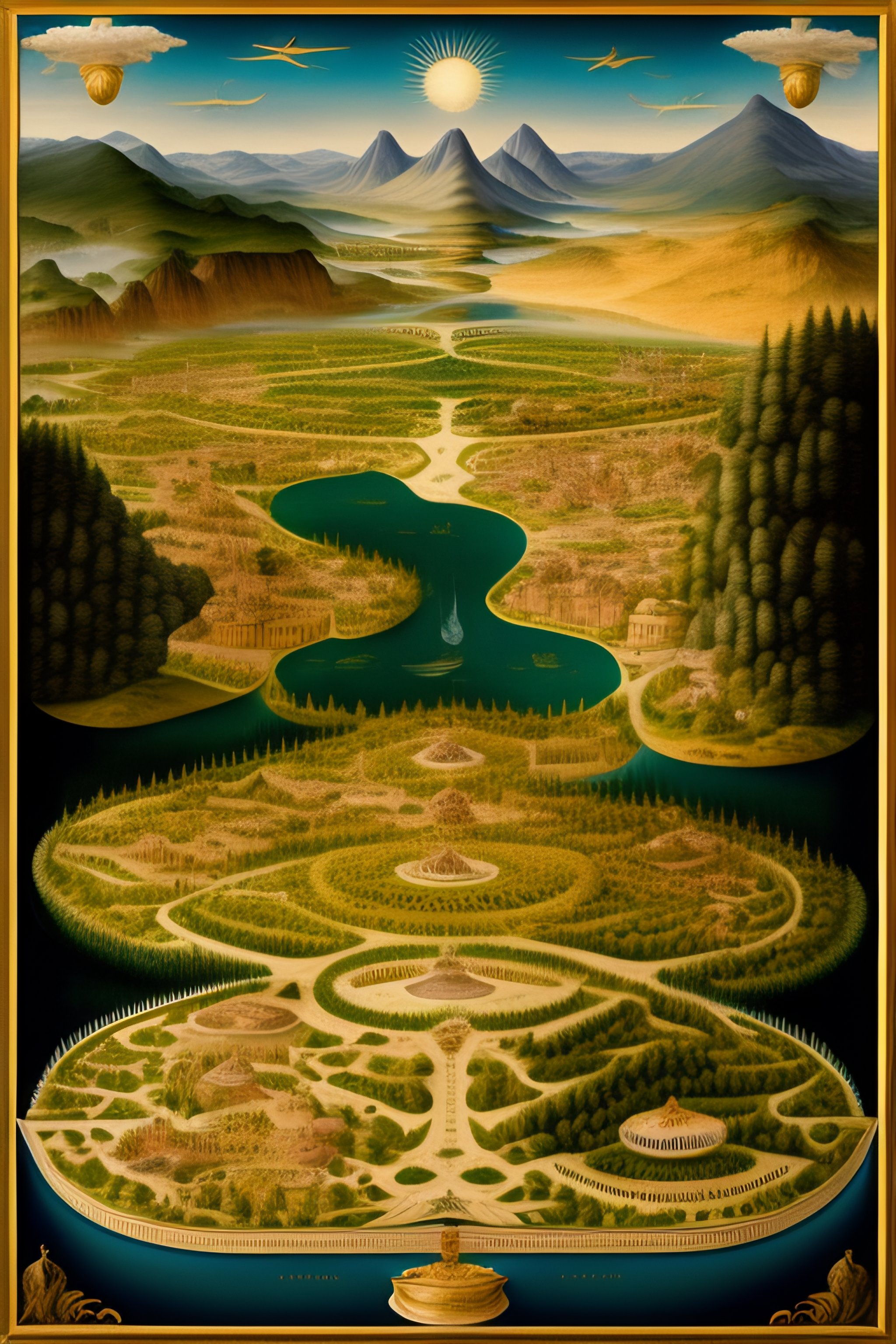 Lexica - An extremely detailed, + labeled, davinci style, exquisite ...