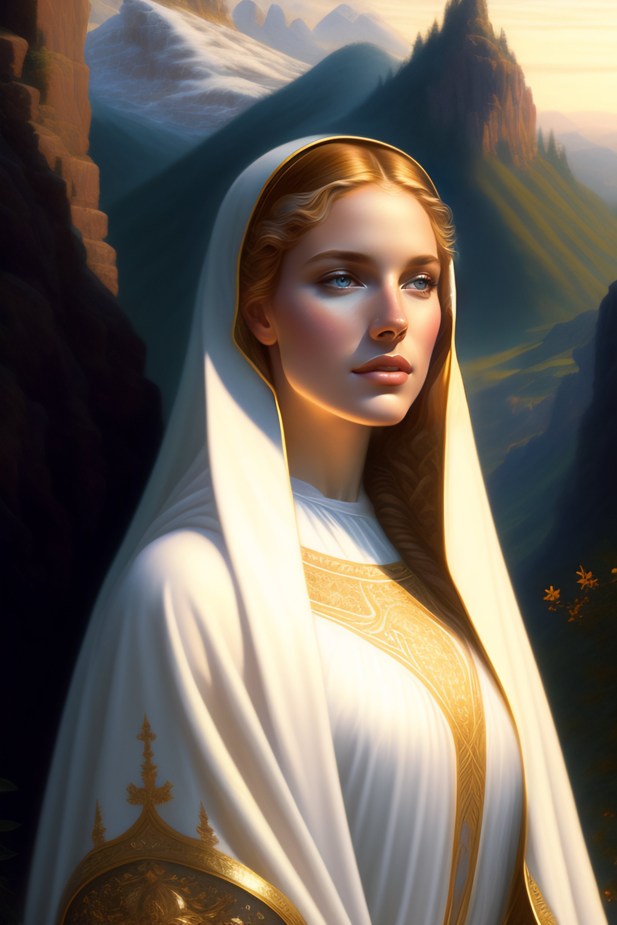 Lexica - Virgin mary of perpetual succor full body with beautiful lace ...