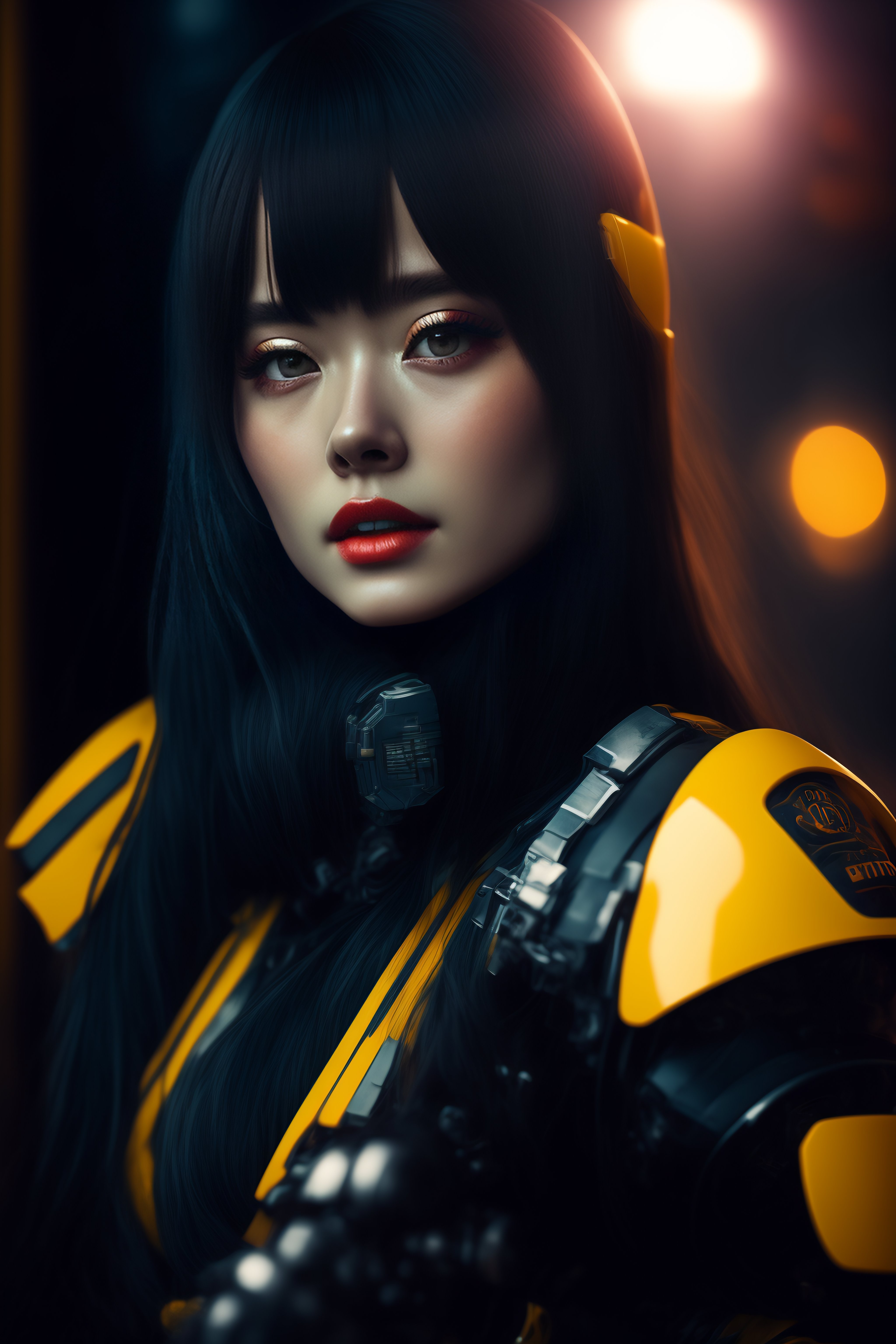 Lexica - Photoreal, cosplay, Cosplayer, cyber punk, Kanna Hashimoto ...