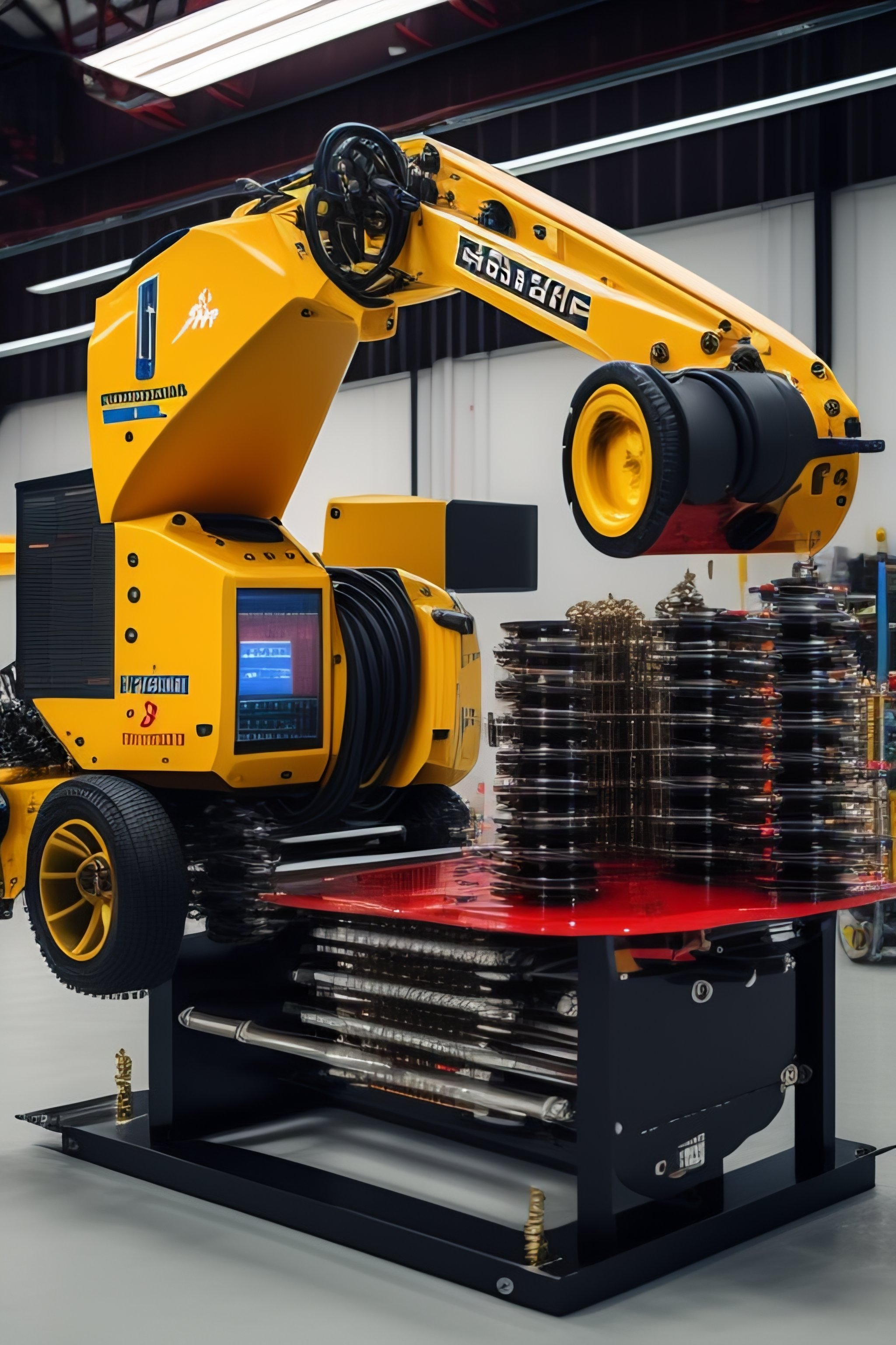 Lexica - Crazy mechanic in robotics with a Stand Assembly Line